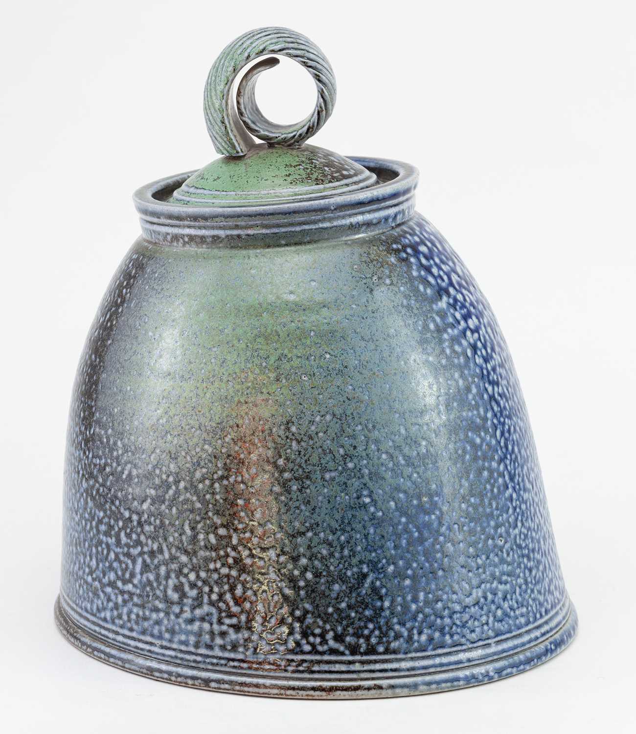 Lot 189 - JANE HAMLYN (born 1940); a large salt glazed