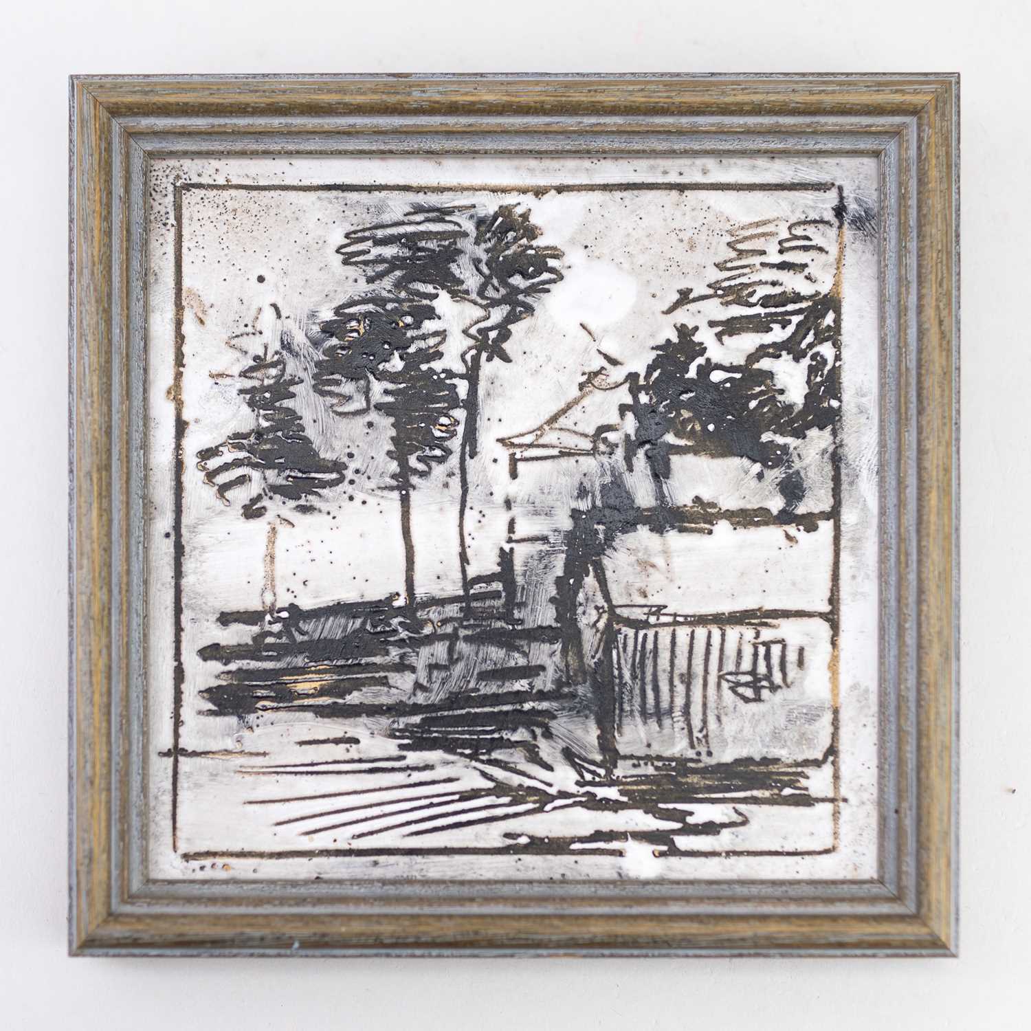 Lot 332 - QUENTIN BELL (1910-1996); a stoneware tile
