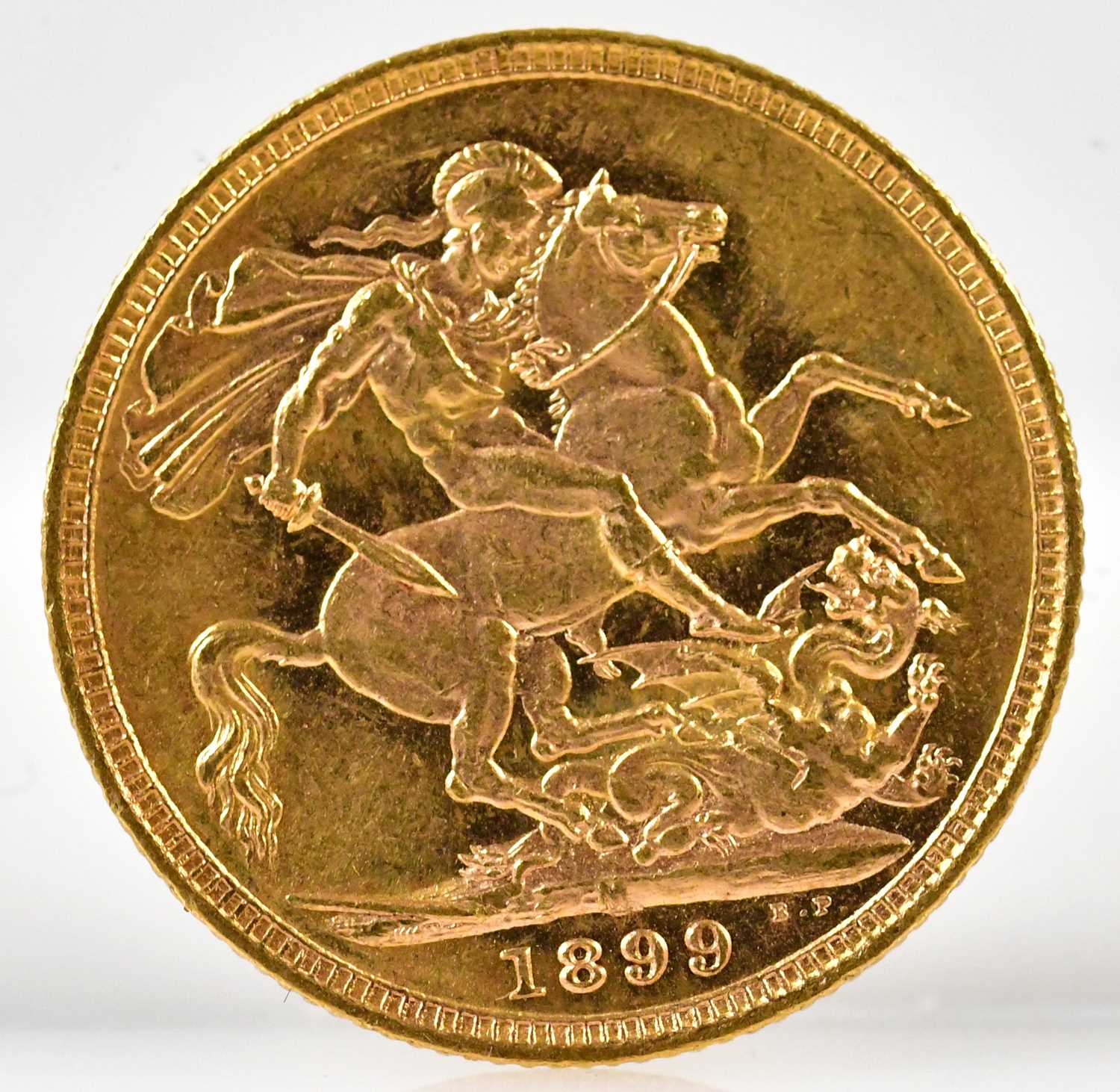 Lot 3115 - A Victorian full sovereign, old head, 1899.