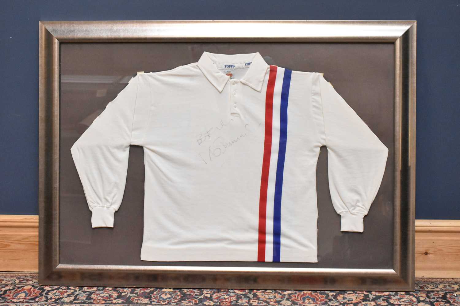 Lot 233 - MIKE SUMMERBEE; a signed Escape to Victory