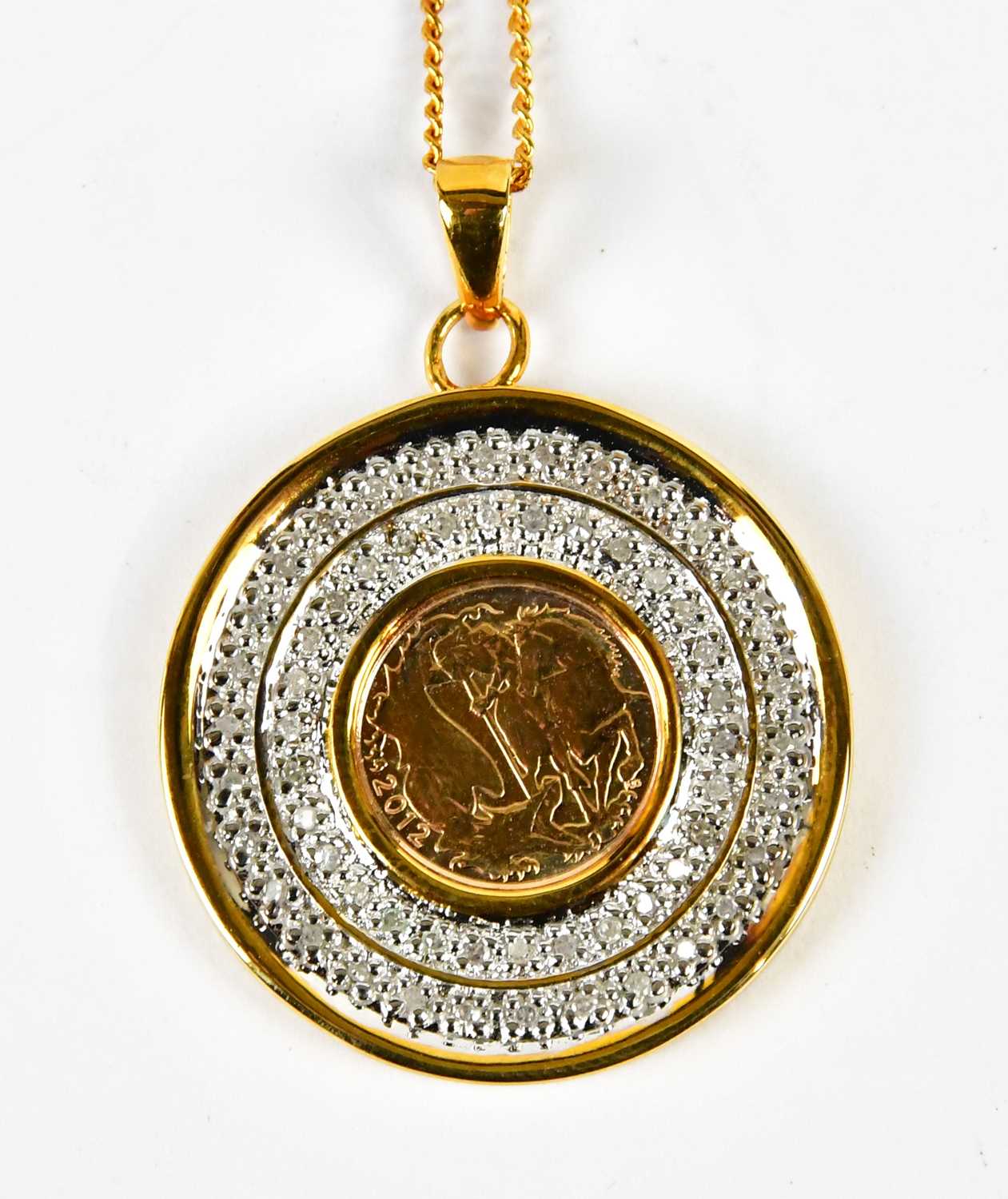 Lot 489 - WESTMINSTER MINT; a quarter sovereign within