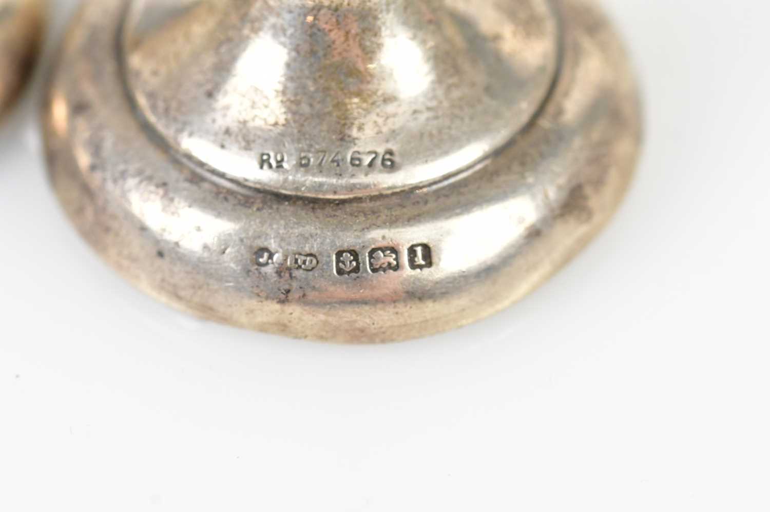 Lot 2462 - JOSEPH GLOSTER LTD; a pair of George V