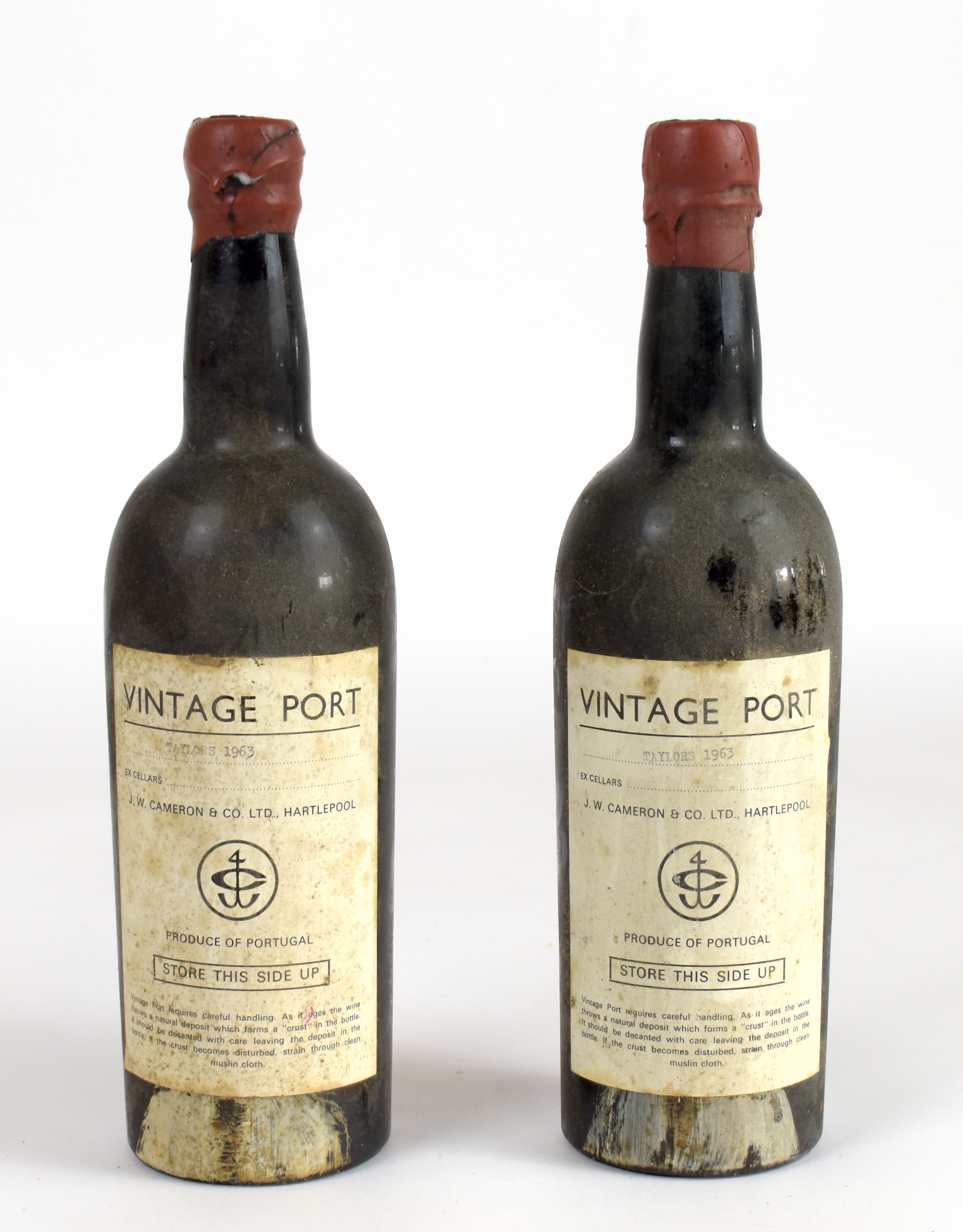 Lot 4013 - PORT; two bottles Taylor's Vintage Port