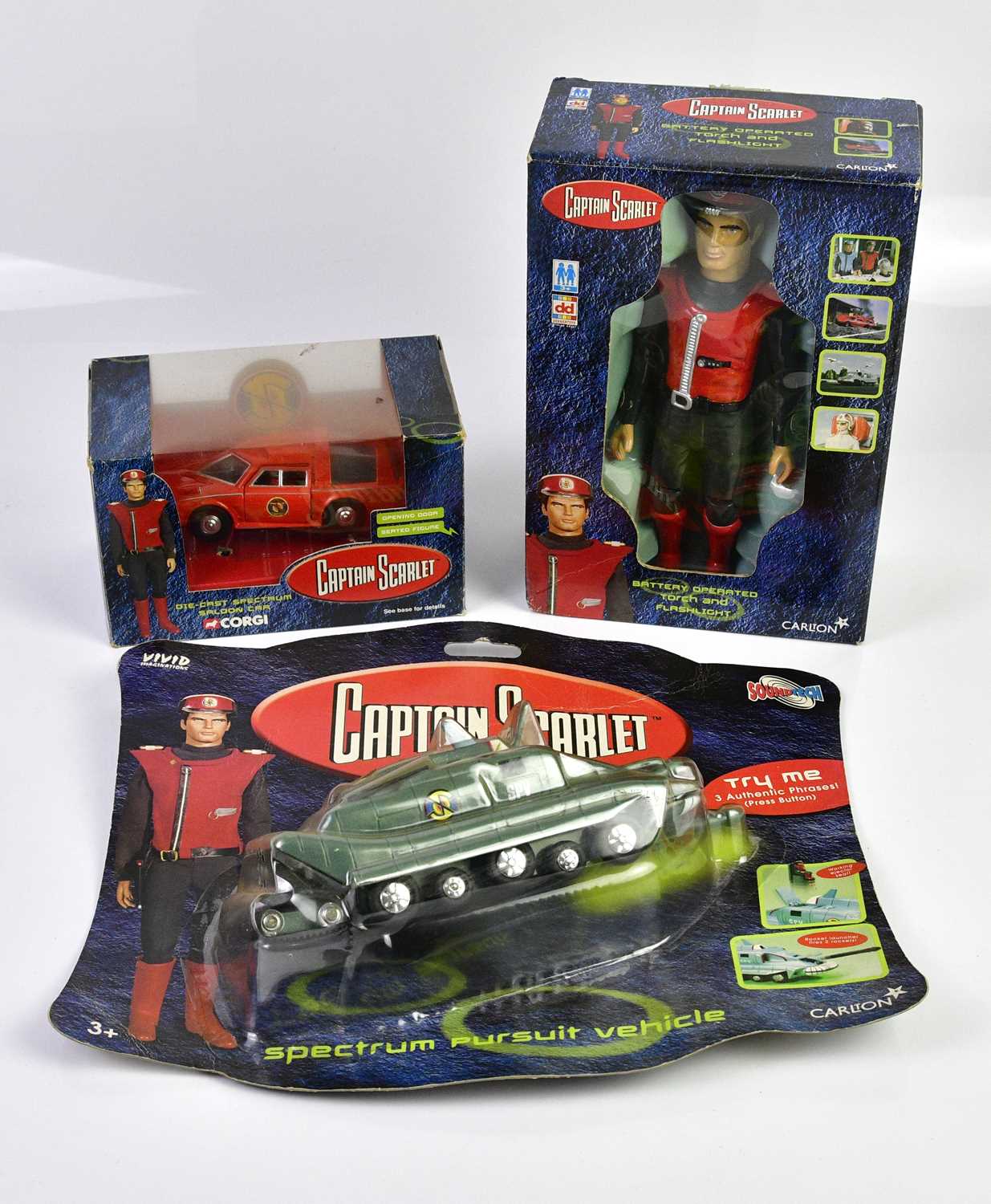 Lot 4655 - CAPTAIN SCARLET; a diecast Spectrum Saloon