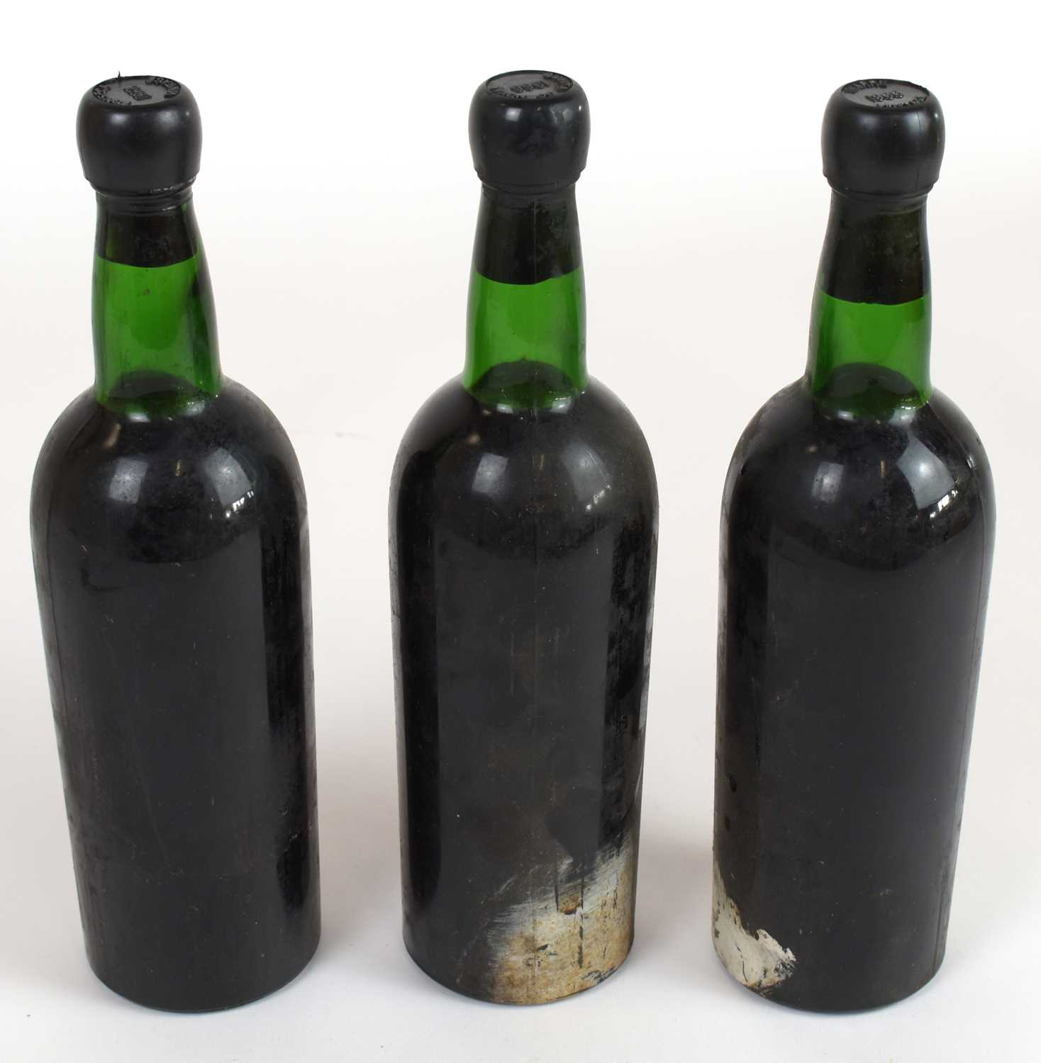 Lot 4023 - PORT; three bottles of vintage port 1966,