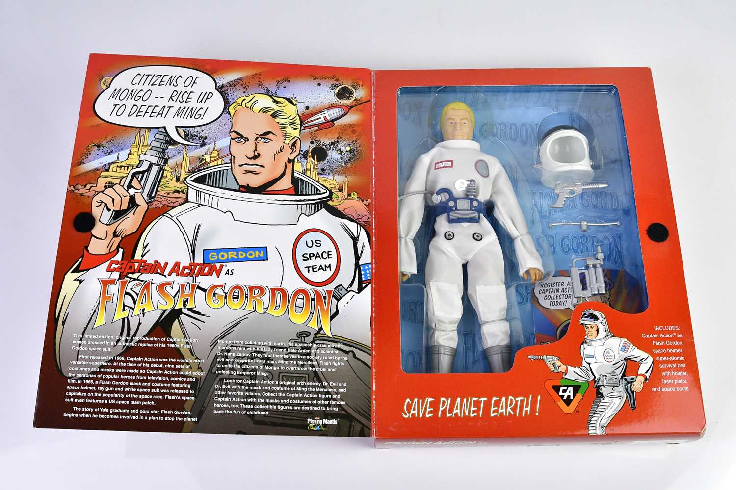 Lot 4686 - CAPTAIN ACTION; a Playing Mantis 'Flash