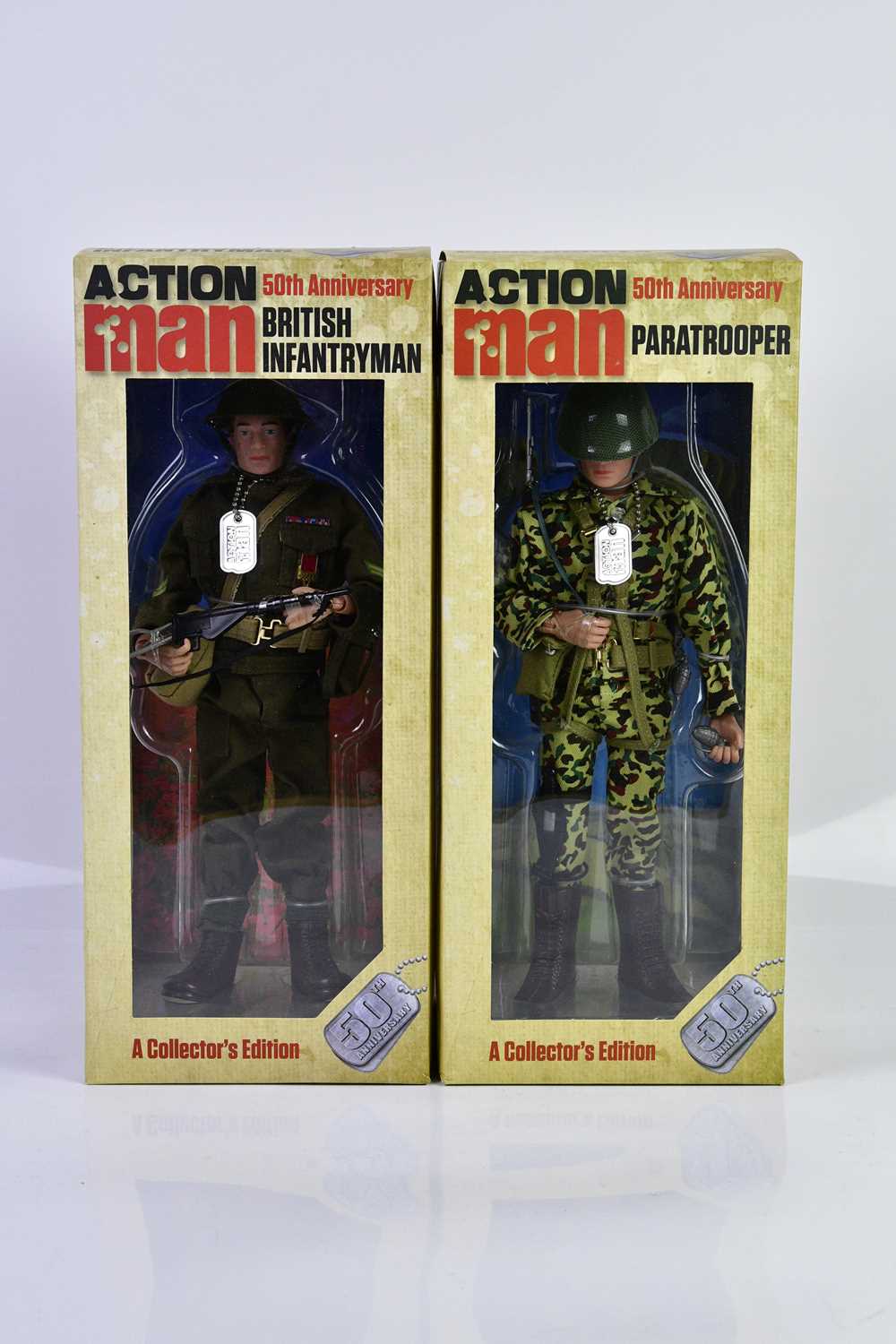 Lot 4556 - ACTION MAN; 50th Anniversary figures,