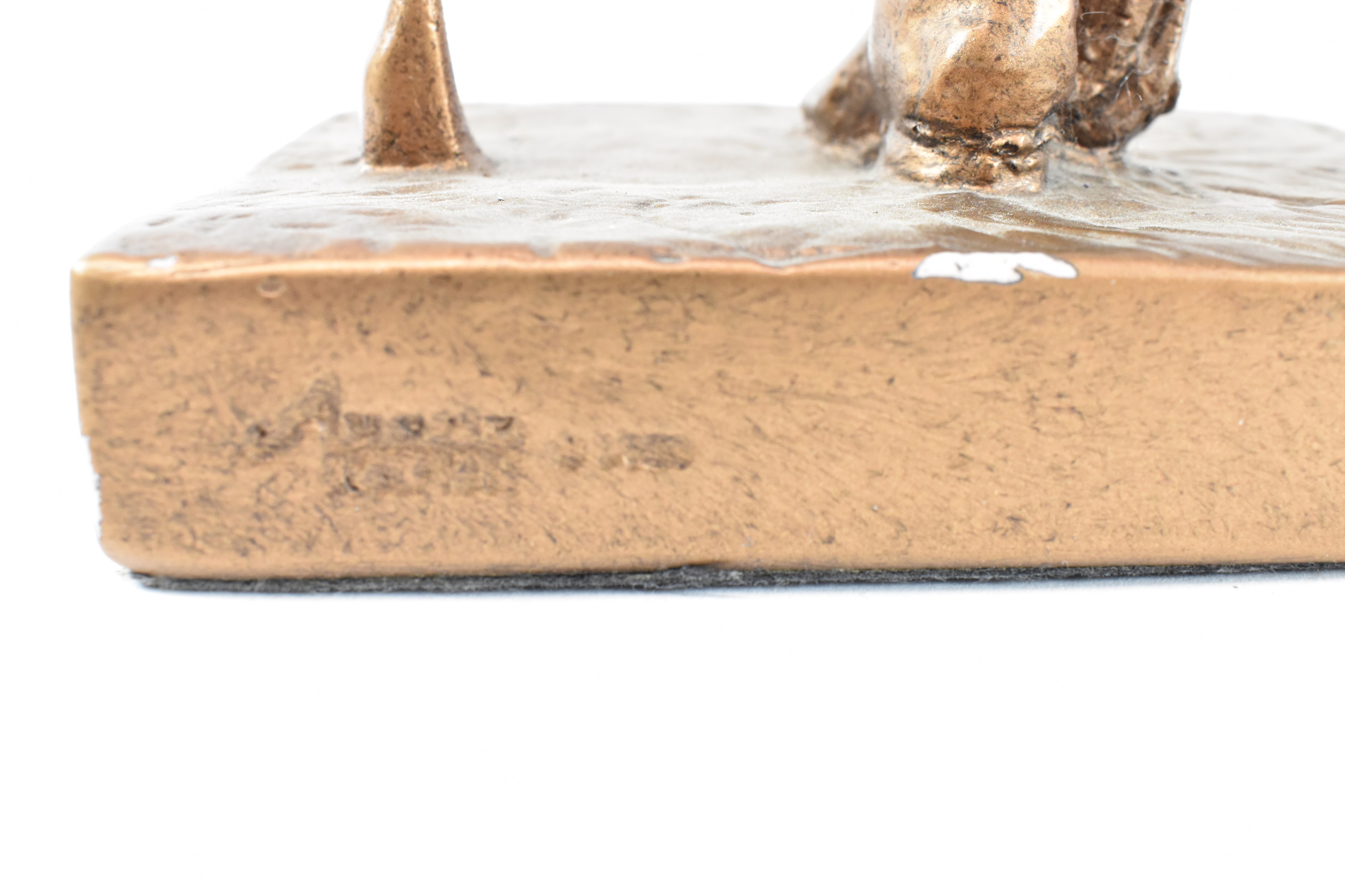 Lot 523 - AUSTIN; a pair of bronzed and coppered