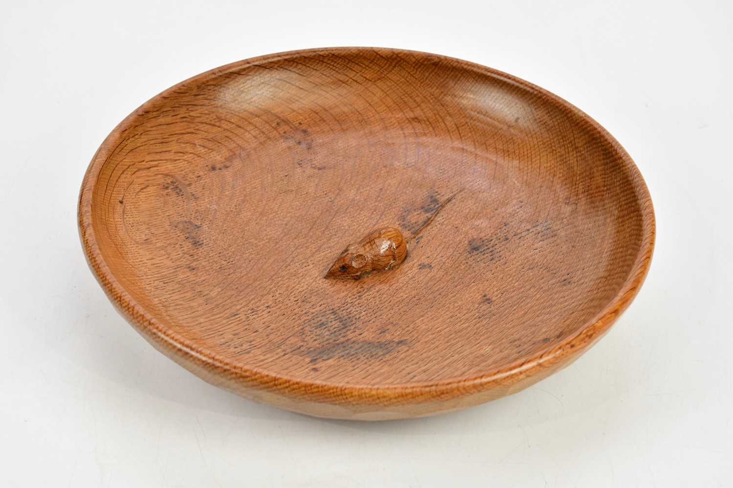 Lot 2017 - ROBERT 'MOUSEMAN' THOMPSON; a shallow oak