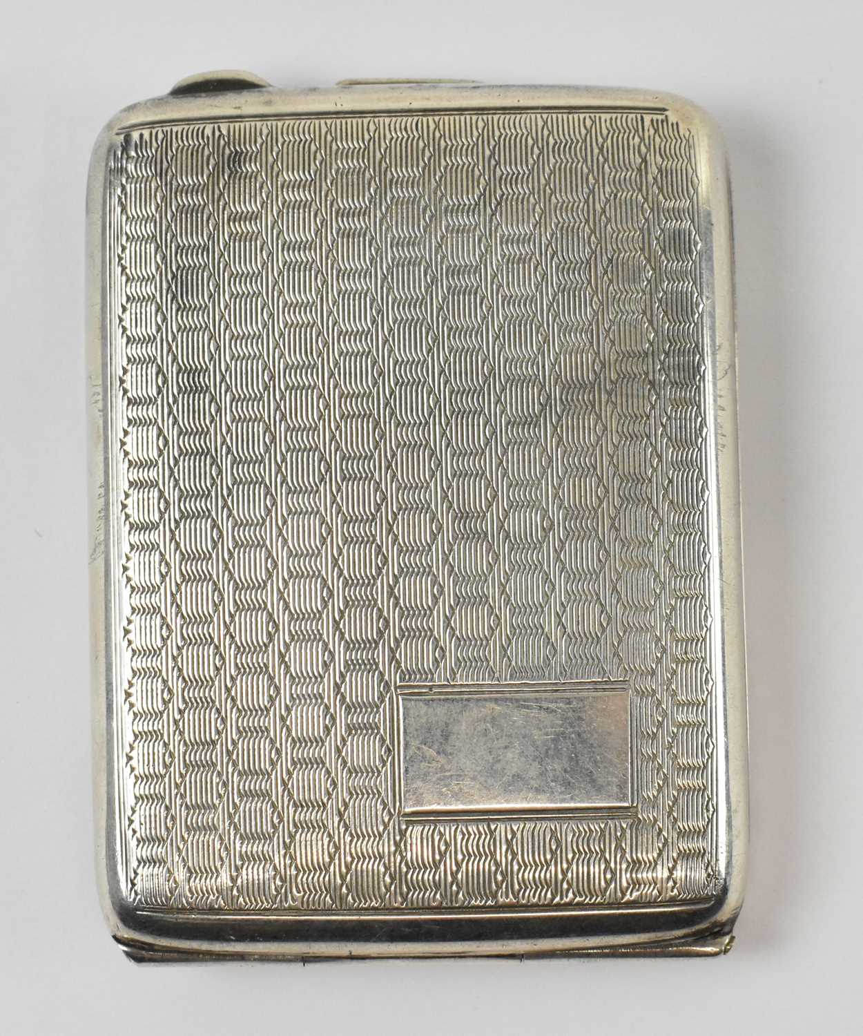Lot 852 - FREDERICK FIELD; a George V hallmarked
