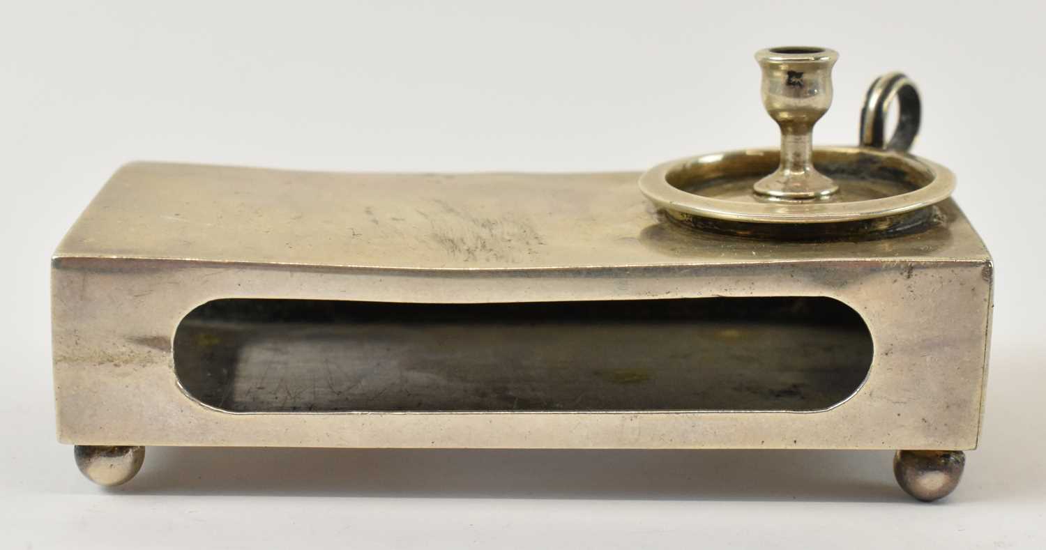 Lot 769 - An Edward VII hallmarked silver matchbox