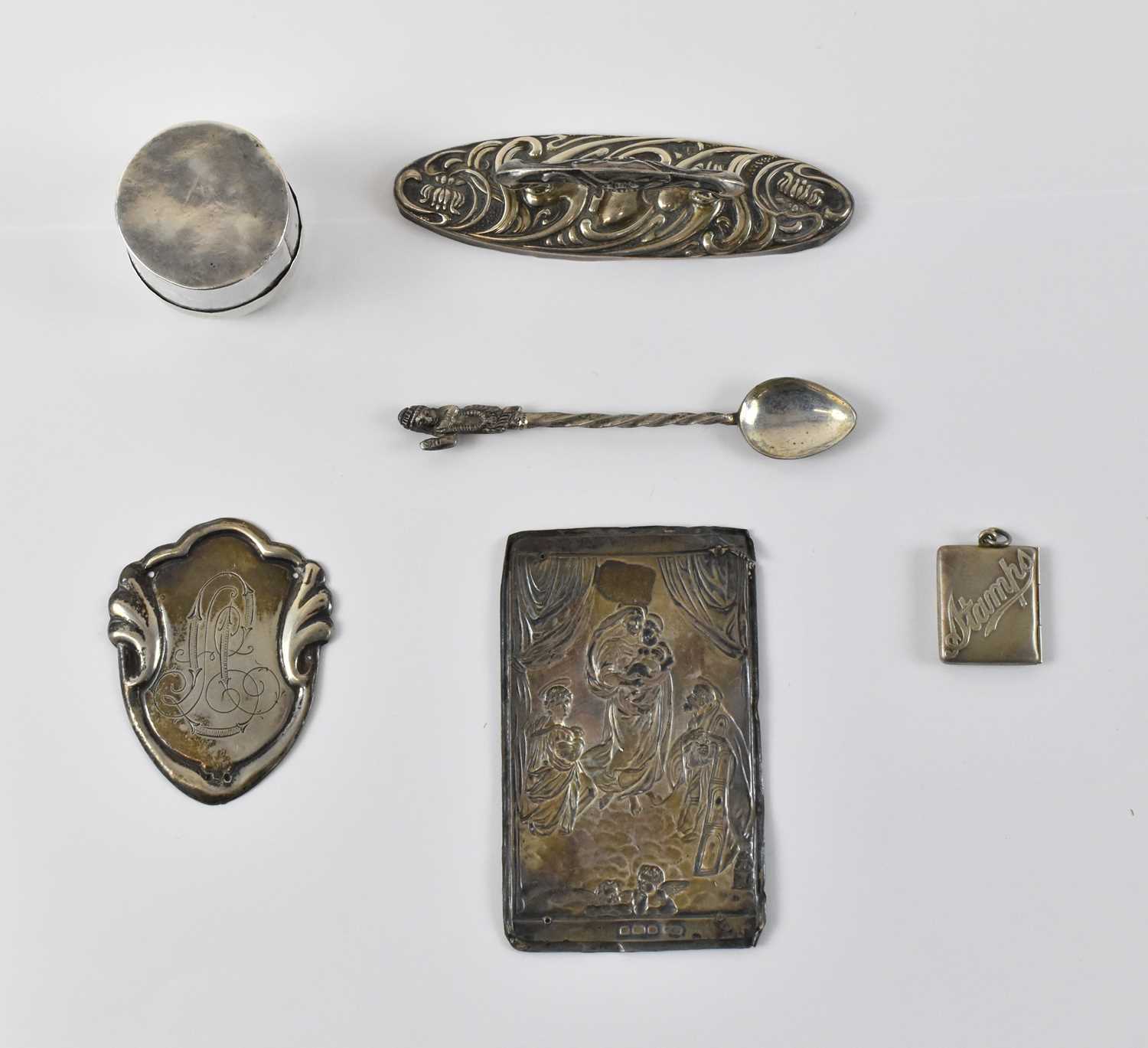 Lot 830 - ALBERT ERNEST JENKINS; a George V hallmarked