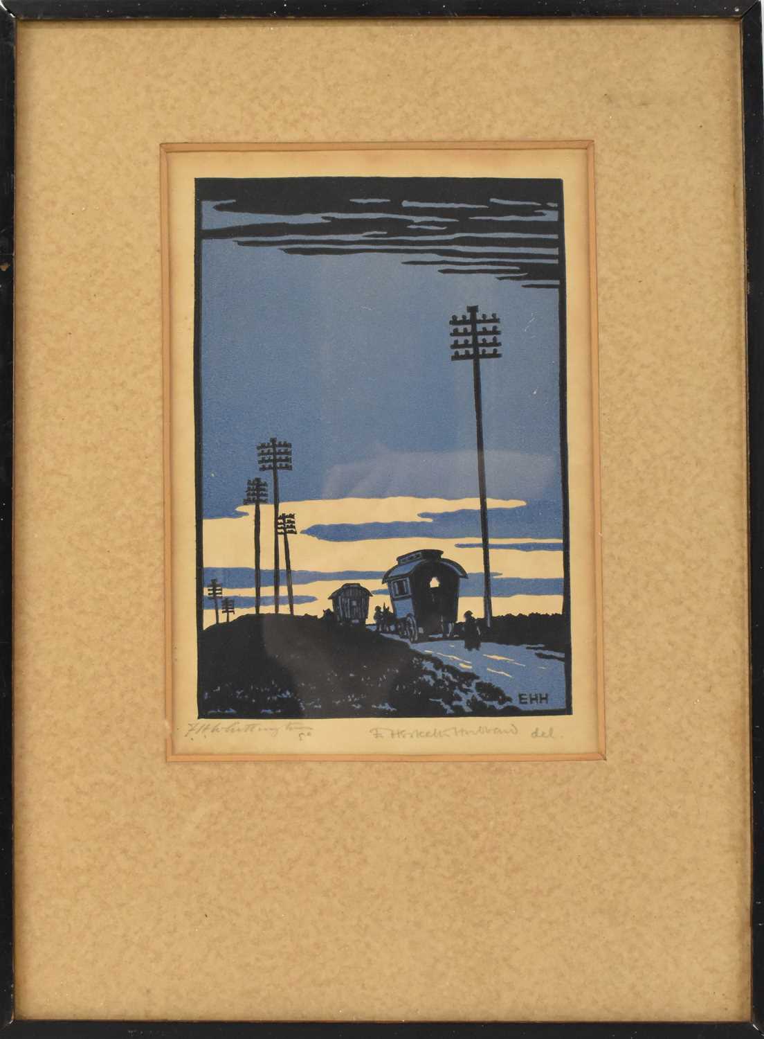 Lot 212 - ERIC HESKETH HUBBARD (1892-1957); signed