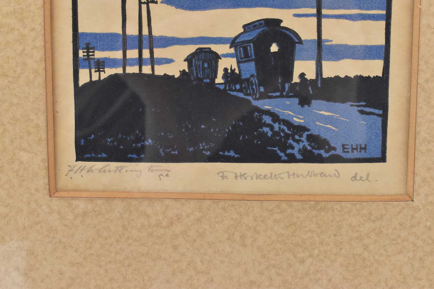 Lot 212 - ERIC HESKETH HUBBARD (1892-1957); signed