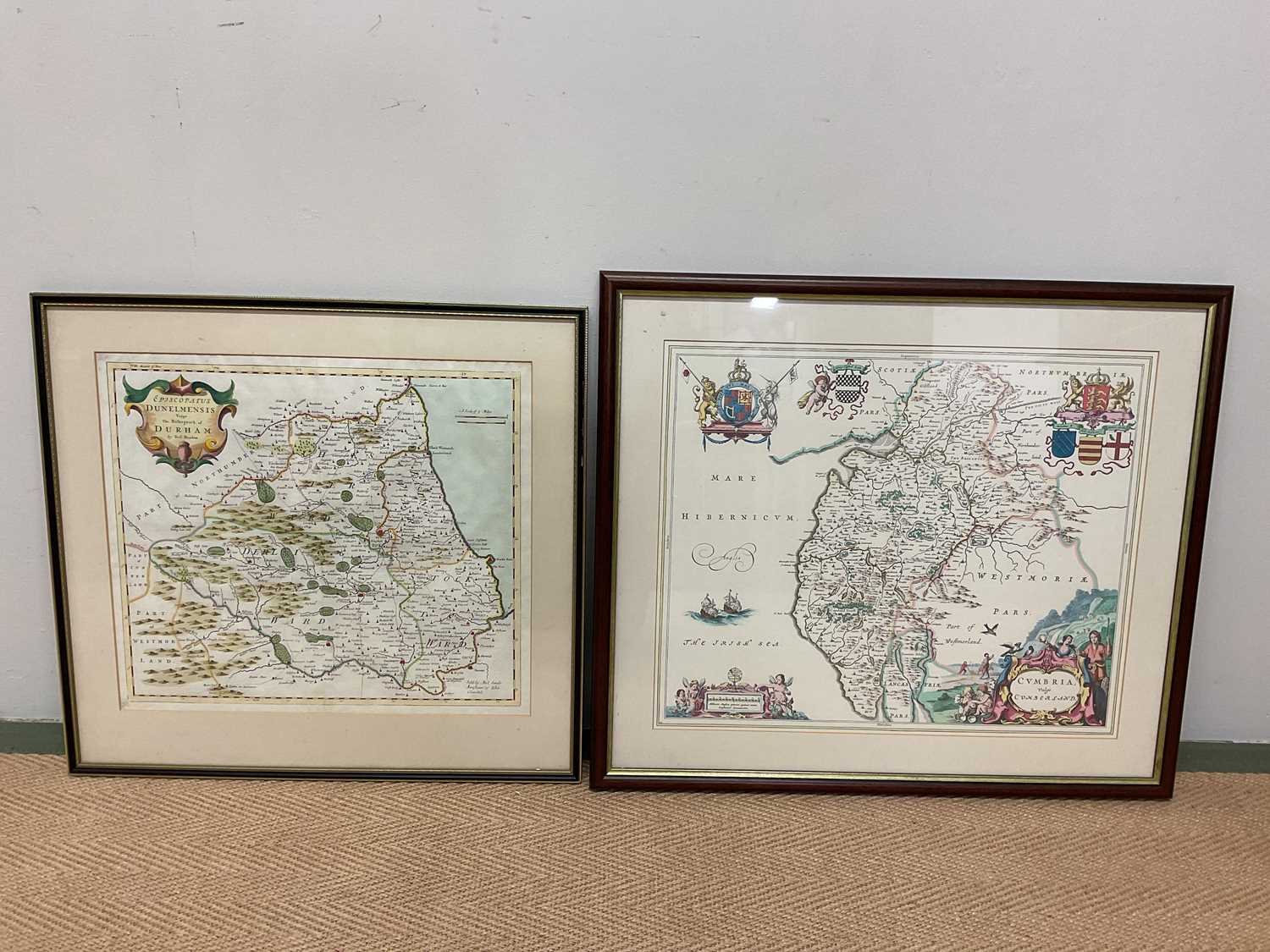 Lot 111 - ROBERT MORDEN (1650-1703); a county map of