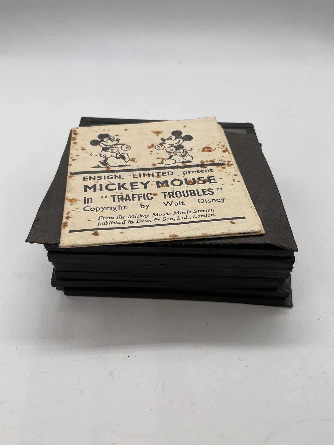 Lot 32 - MICKEY MOUSE; a set of eight Ensign Ltd