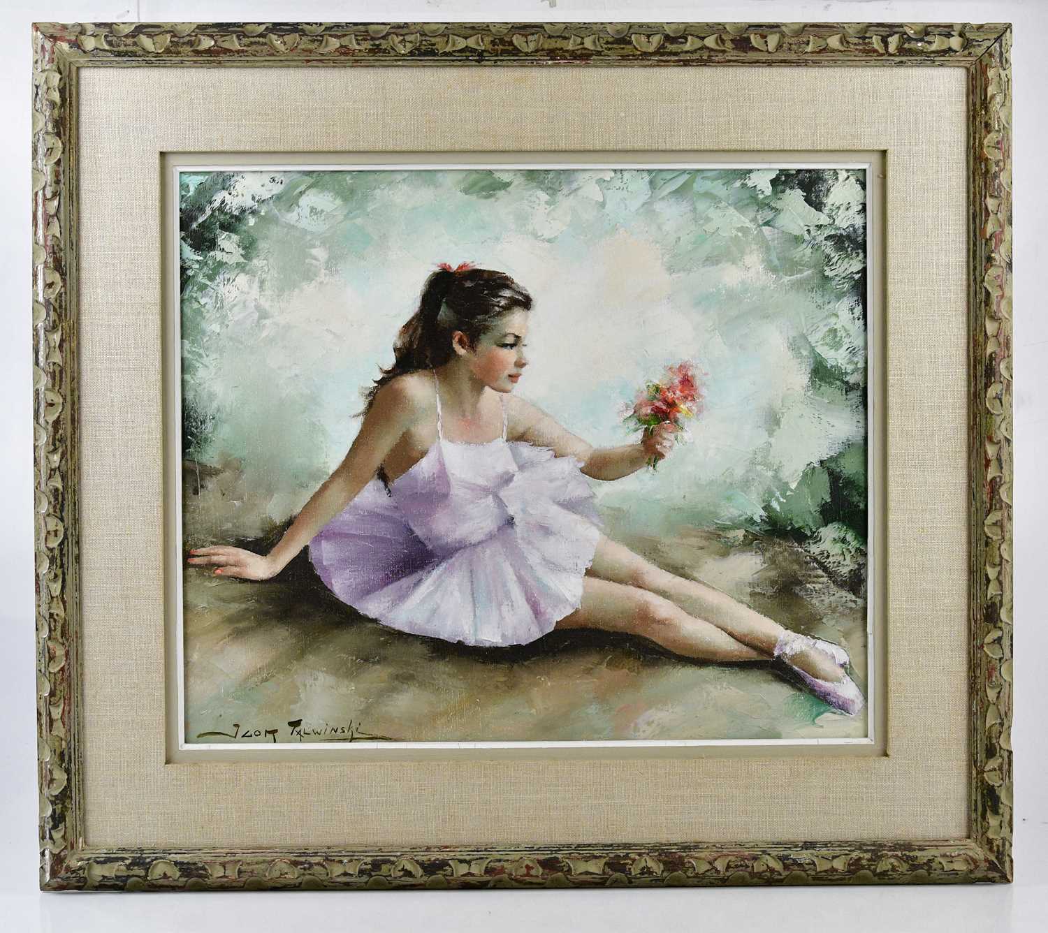 Lot 299 - IGOR TALWINSKI (1907-1983); oil on canvas, a