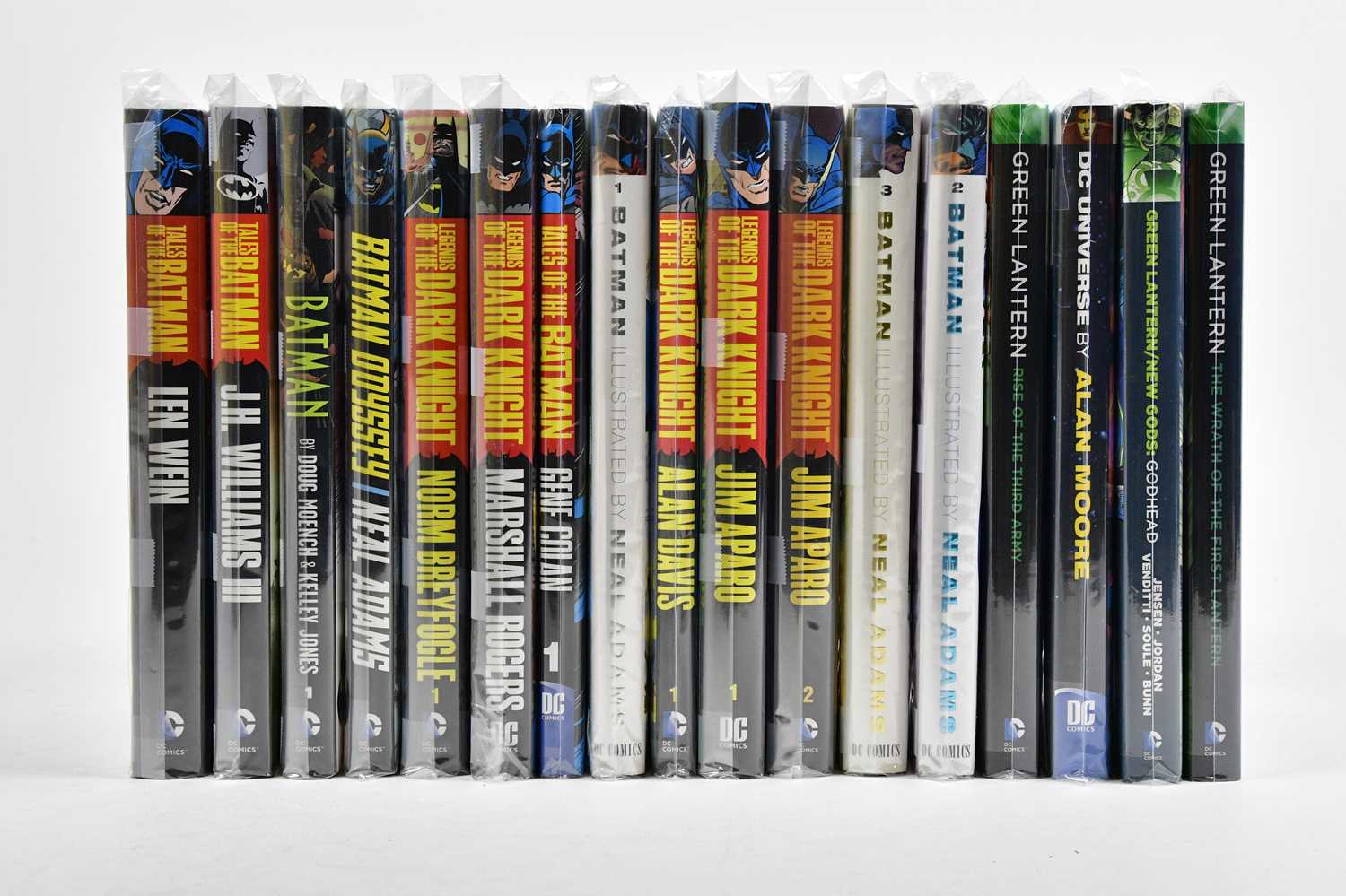 Lot 96 - D.C: a collection of hardback comics,
