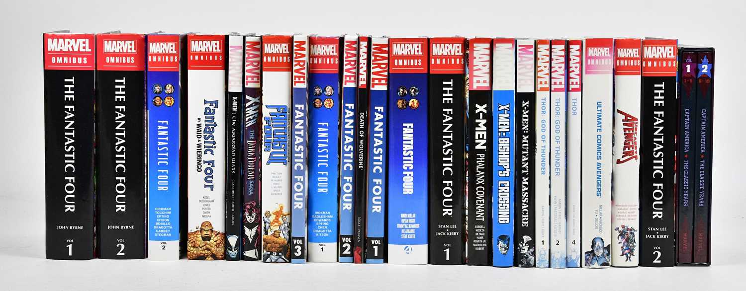 Lot 159 - MARVEL; a collection of hardback graphic