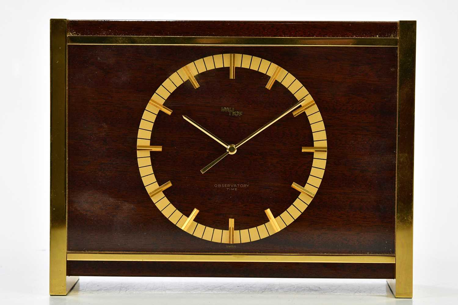 Lot 2124 - IMHOF; a Observatory Time mantel clock with