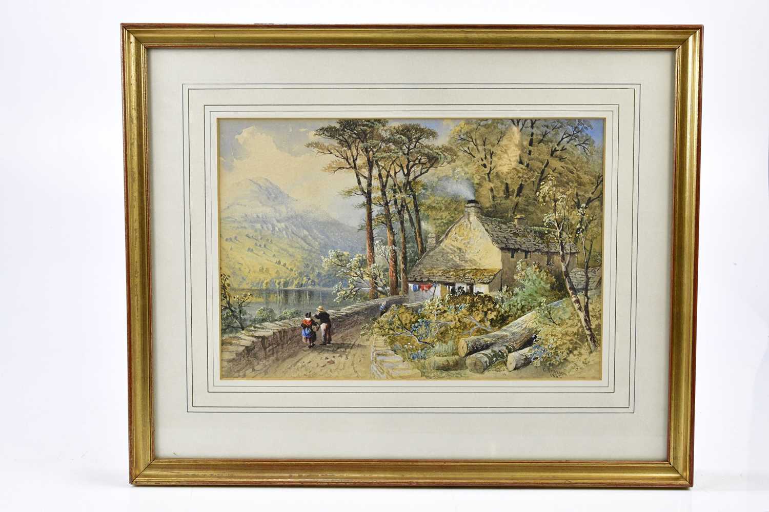 Lot 1475 - CORNELIUS PEARSON (1805-1891); watercolour,