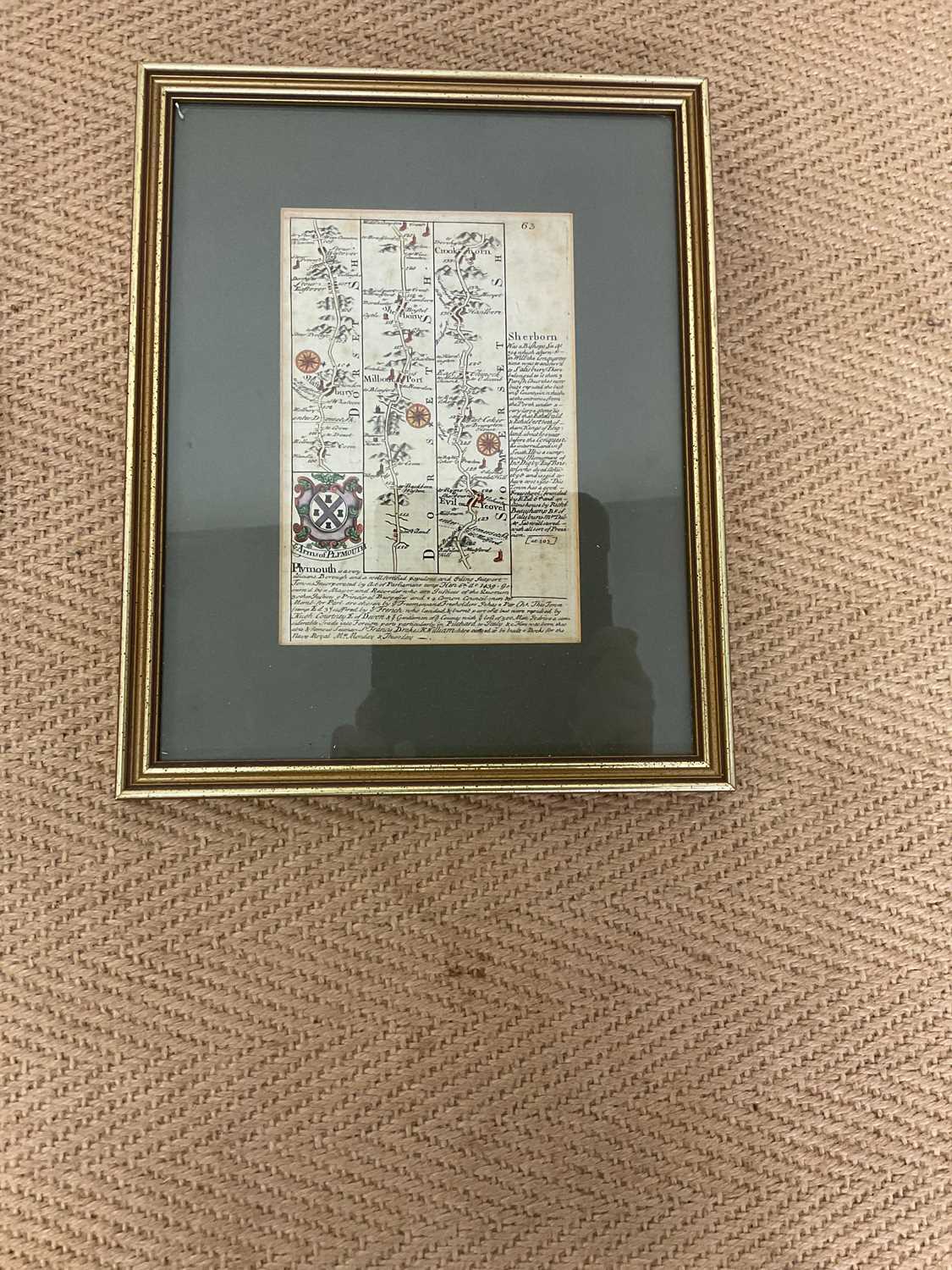 Lot 119 - J. OWEN & E. BOWEN; three 18th century road