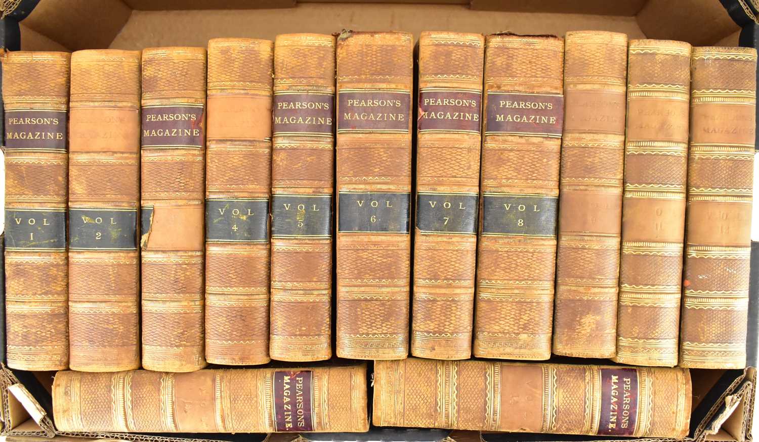 Lot 502 - PEARSON'S MAGAZINE; thirteen late 19th