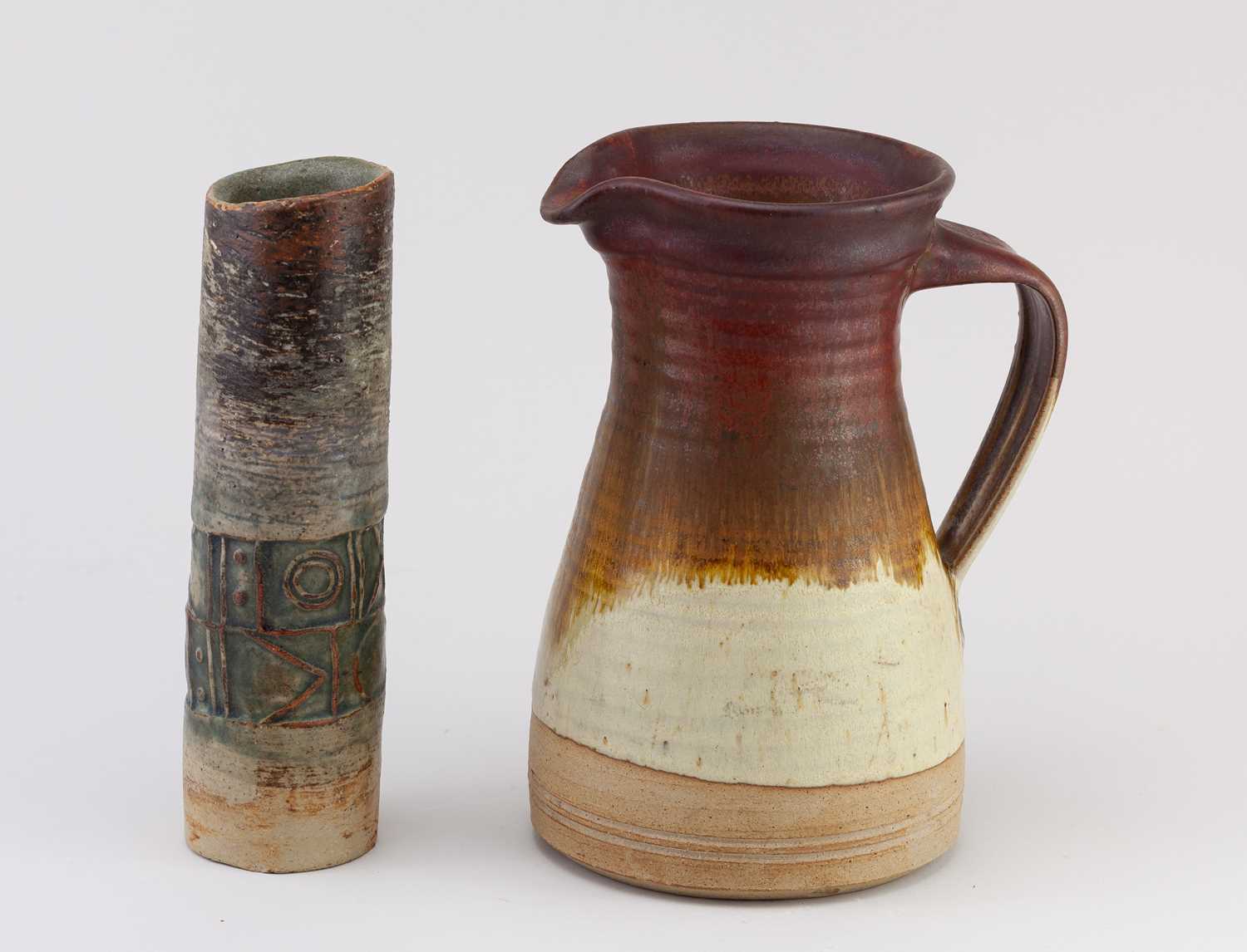 Lot 25 - ALAN WALLWORK (1931-2019); a cylindrical