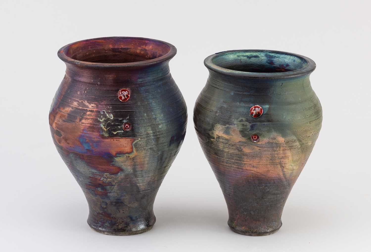 Lot 553 - SHAUN HALL (born 1971); a raku vessel