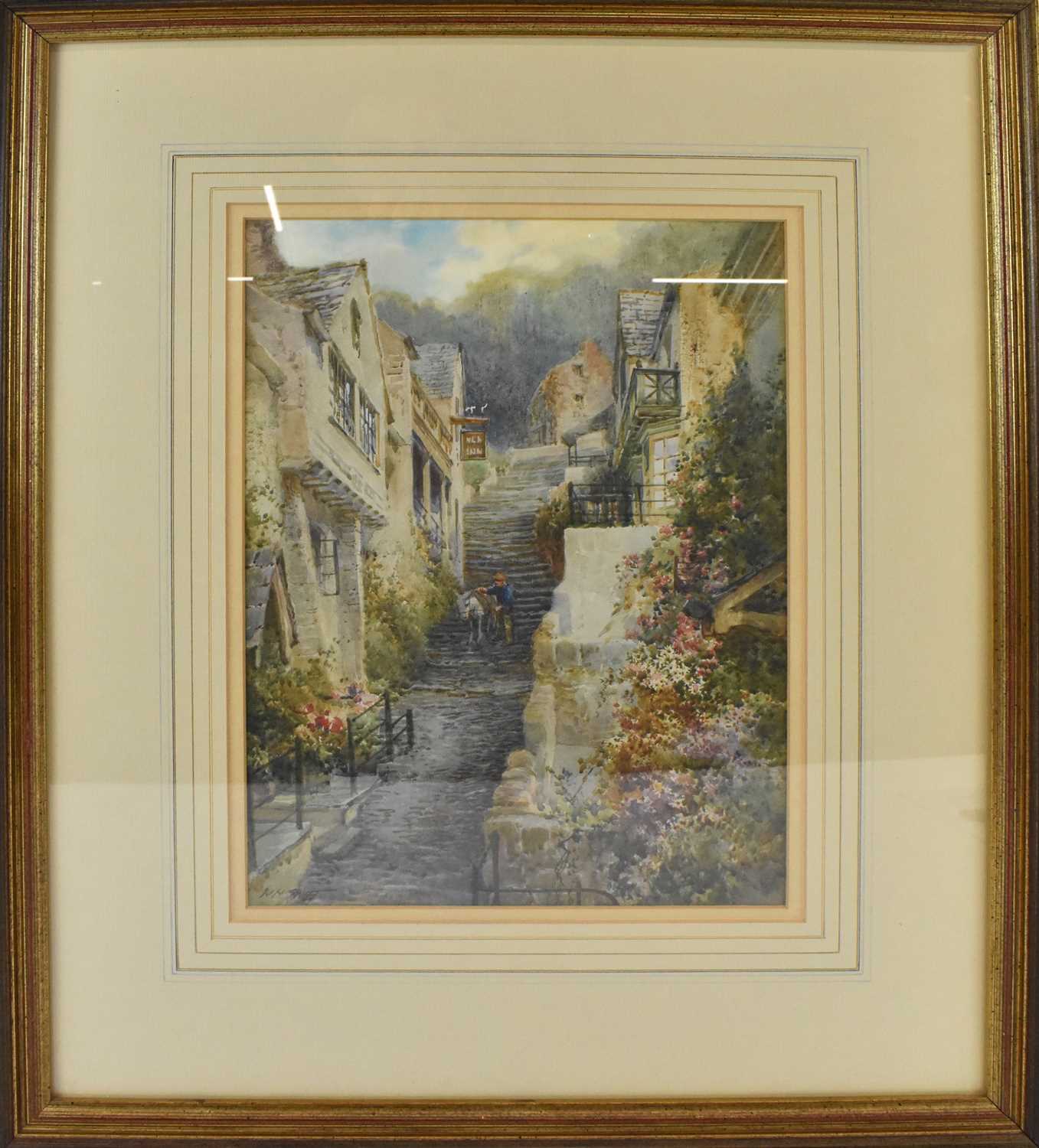 Lot 269 - WALTER HENRY SWEET; 20th century watercolour,