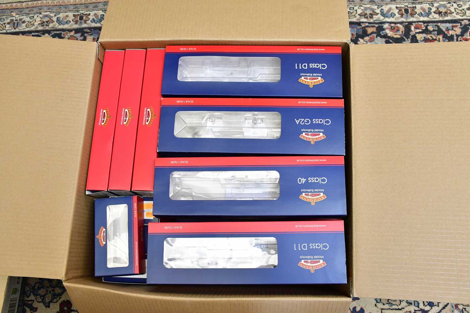 Lot 78 - A very large collection of empty train boxes