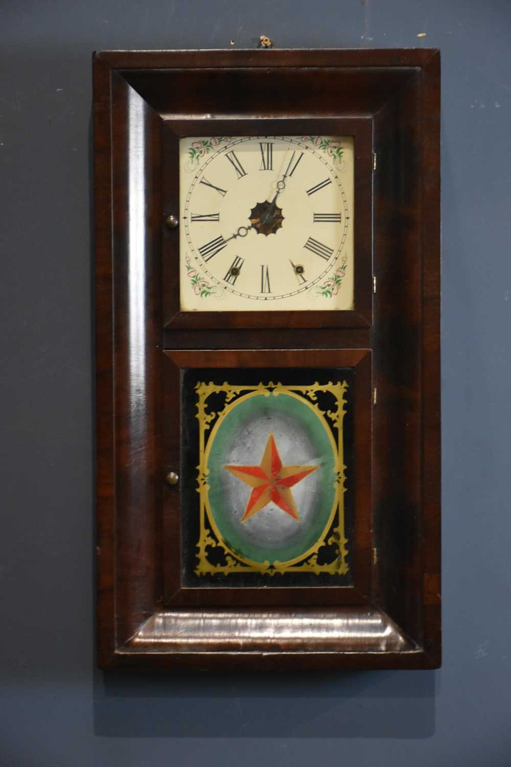 Lot 2050 - JEROME & CO; an American mahogany wall