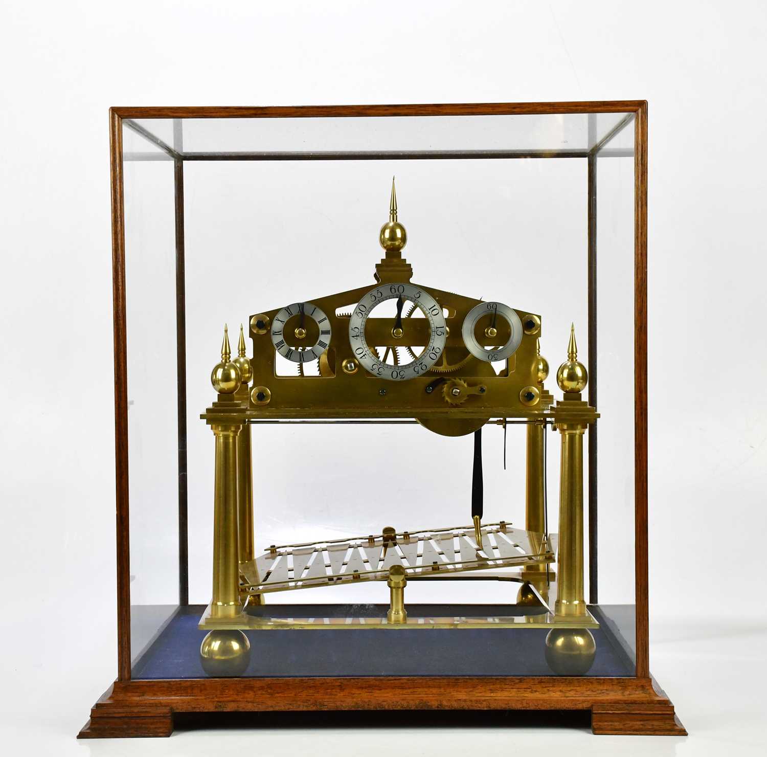 Lot 2079 - S. KNAPP, LINCOLN; a modern brass Congreve