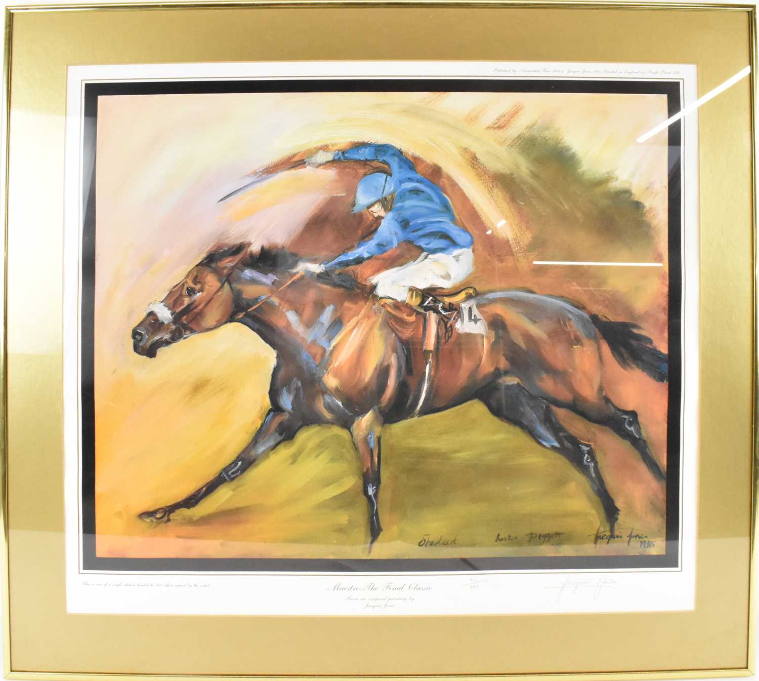 Lot 274 - JACQUIE JONES; a limited edition signed