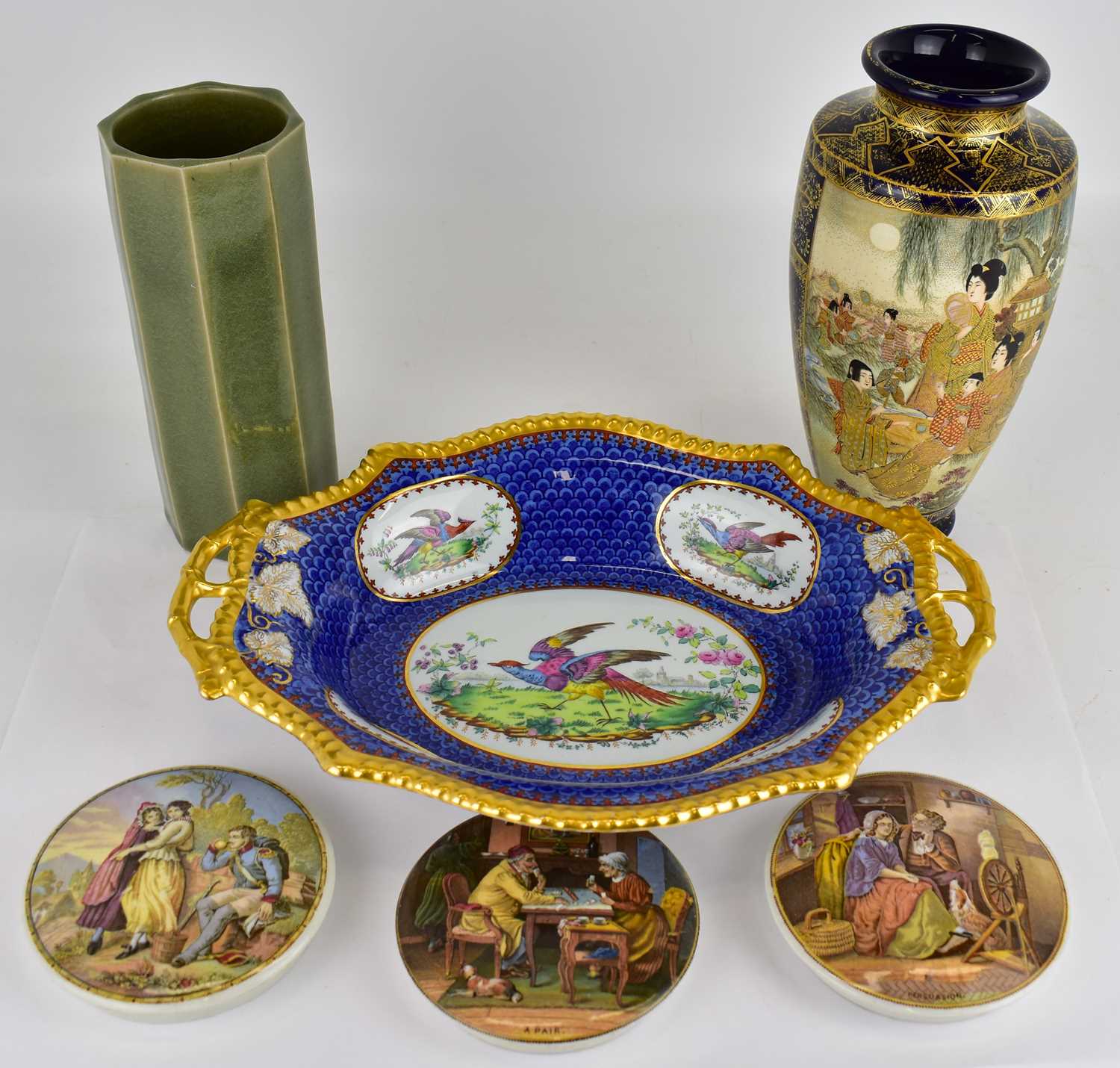 Lot 297 - Mixed ceramics to include a Spode oval dish