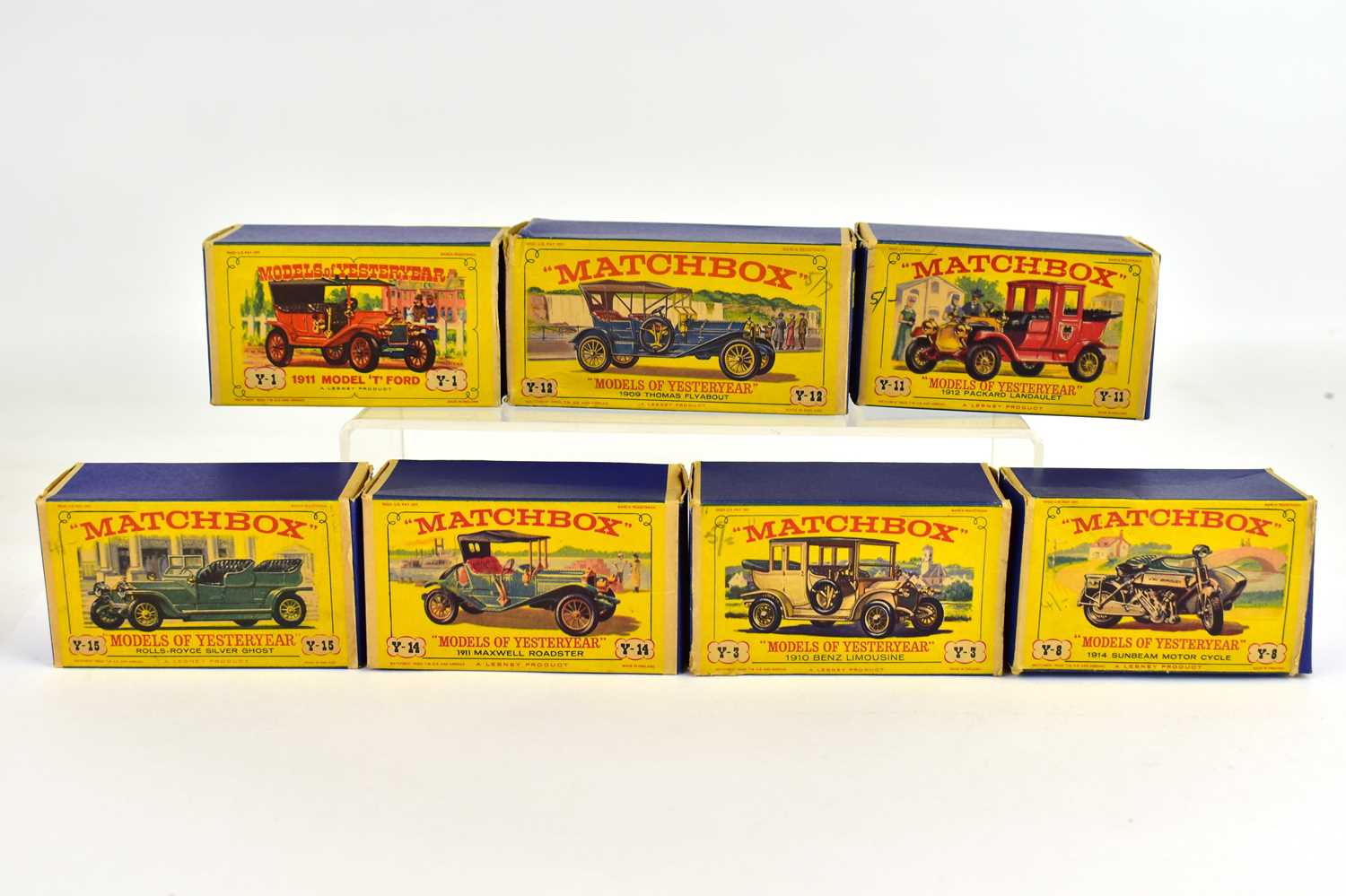 Lot 238 - MATCHBOX; seven boxed 'Y' series diecast