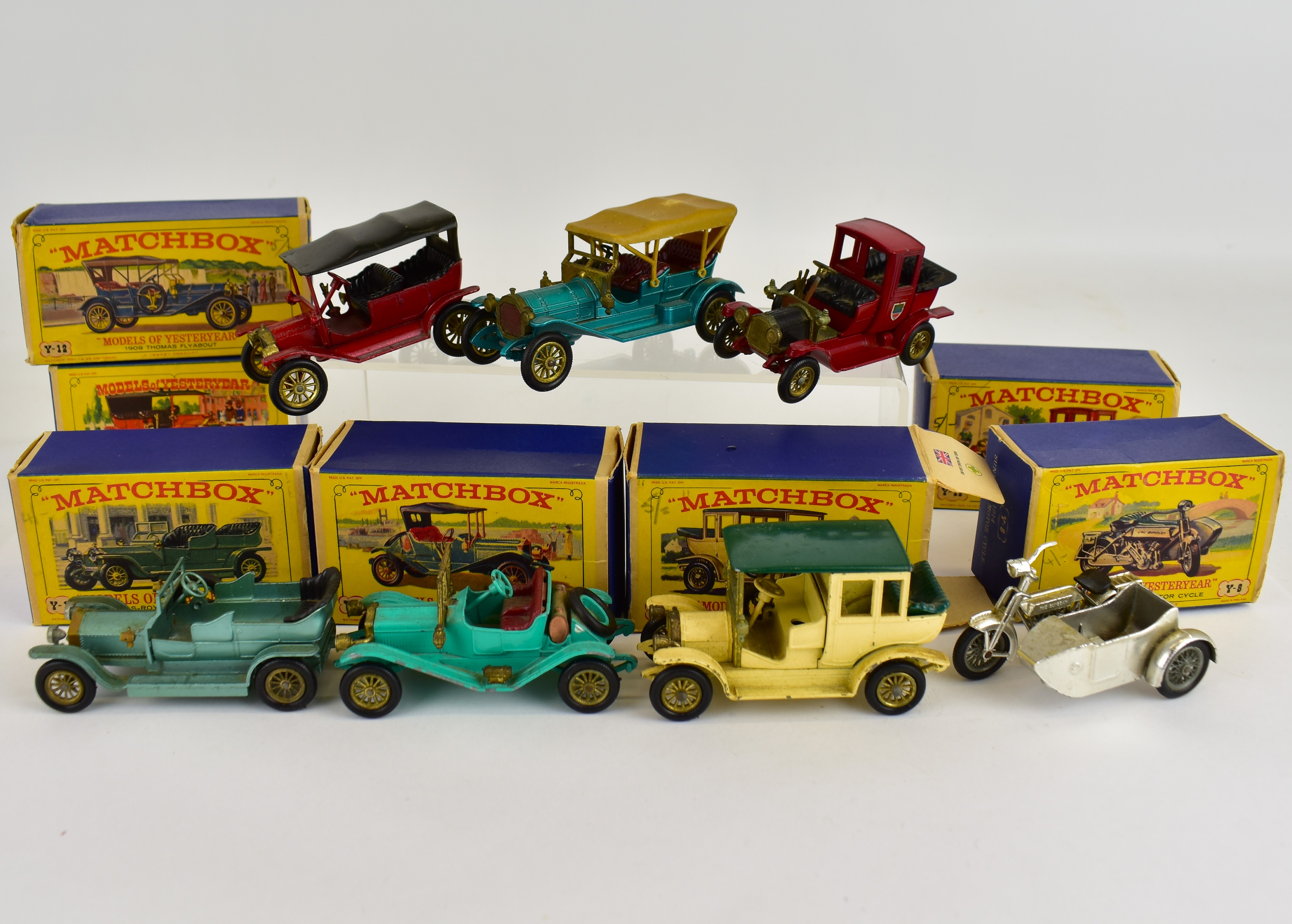 Lot 238 - MATCHBOX; seven boxed 'Y' series diecast