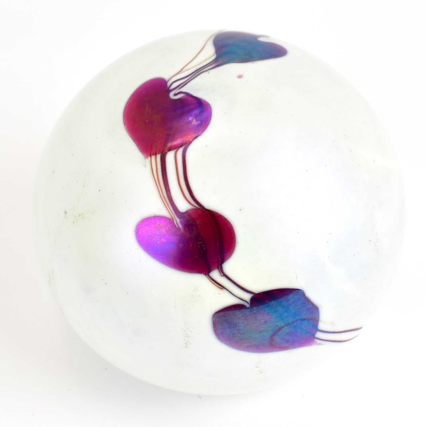 Lot 343 - JOHN DITCHFIELD FOR GLASFORM; an opaque