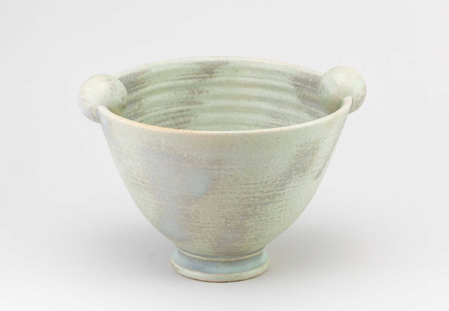 Lot 101 - DAN ARBEID (1928-2010); a deep stoneware