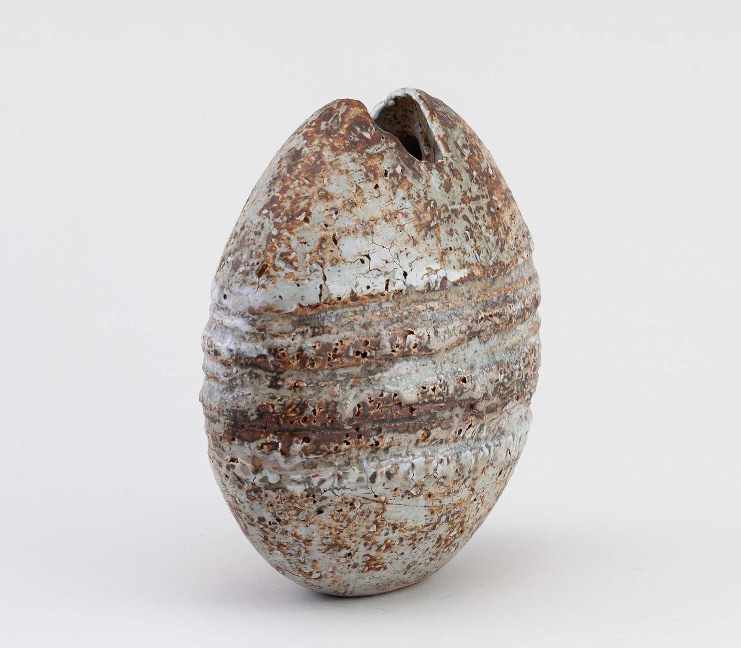 Lot 29 - ALAN WALLWORK (1931-2019); a stoneware pebble