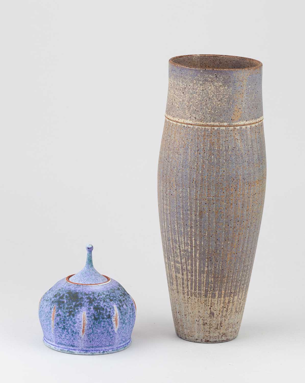 Lot 165 - EMILY MYERS (born 1965); a faintly fluted