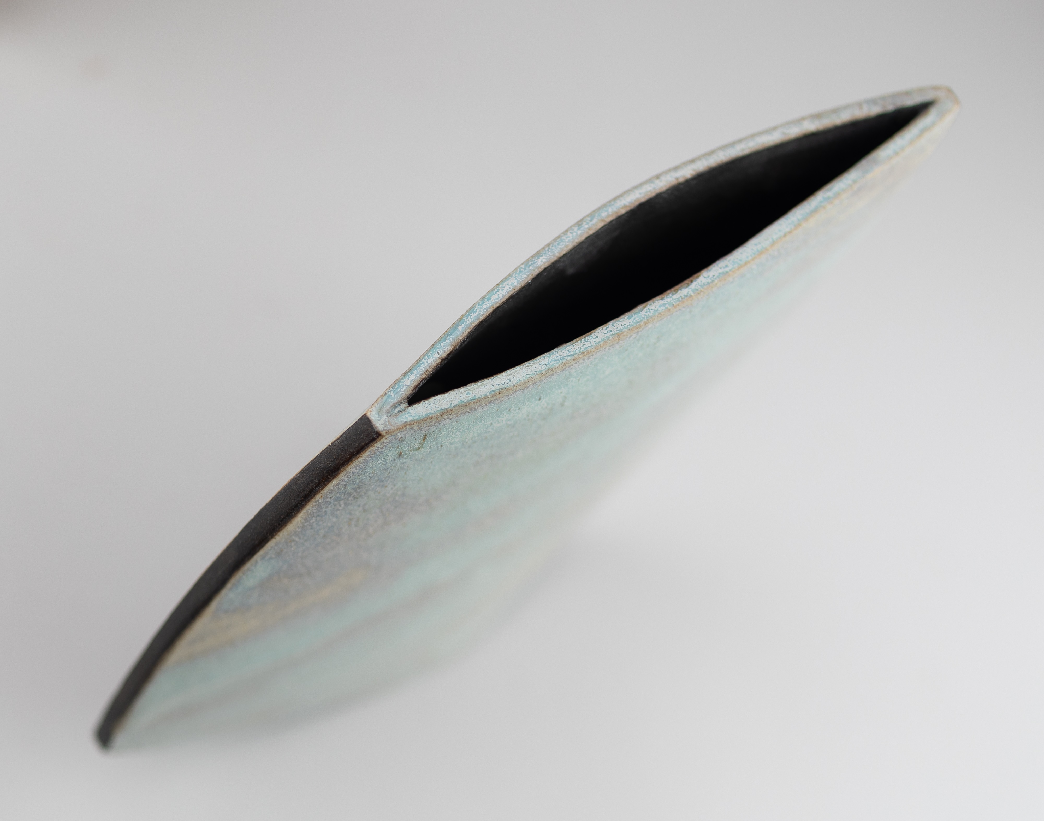 Lot 601 - VAL BARRY (1937-2018); a wide stoneware sail