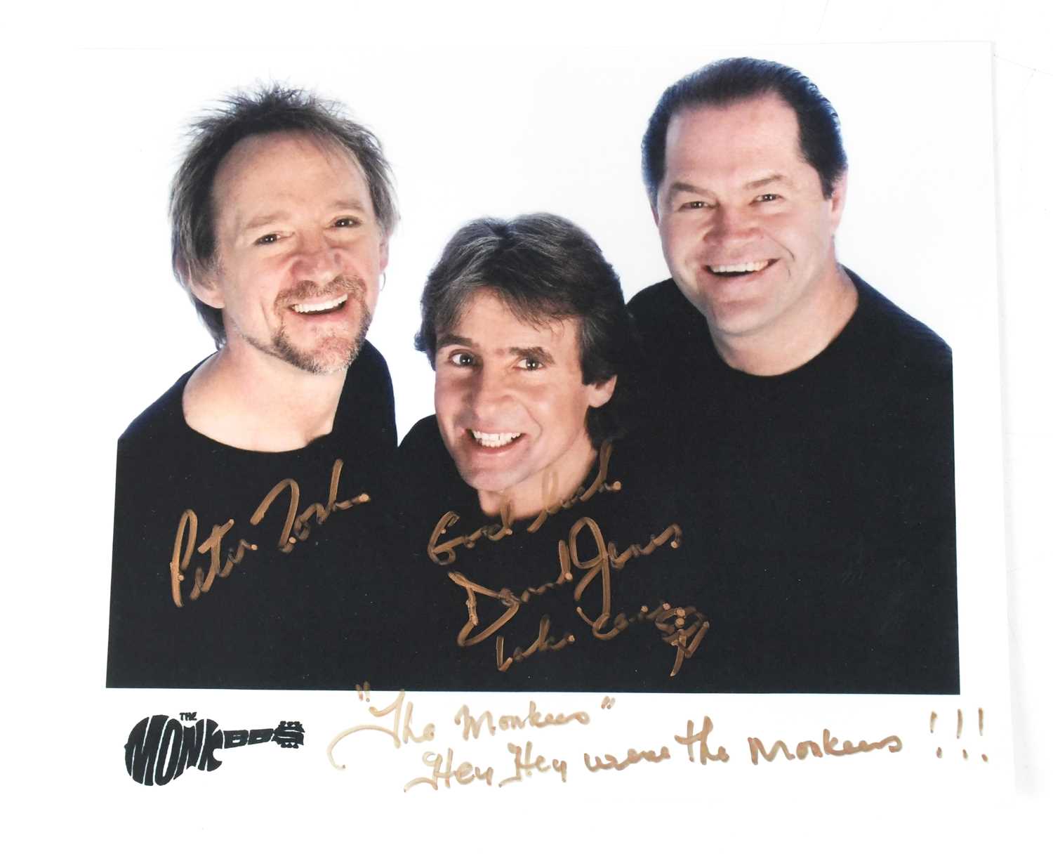 Lot 552 - THE MONKEES; a colour promotional photograph