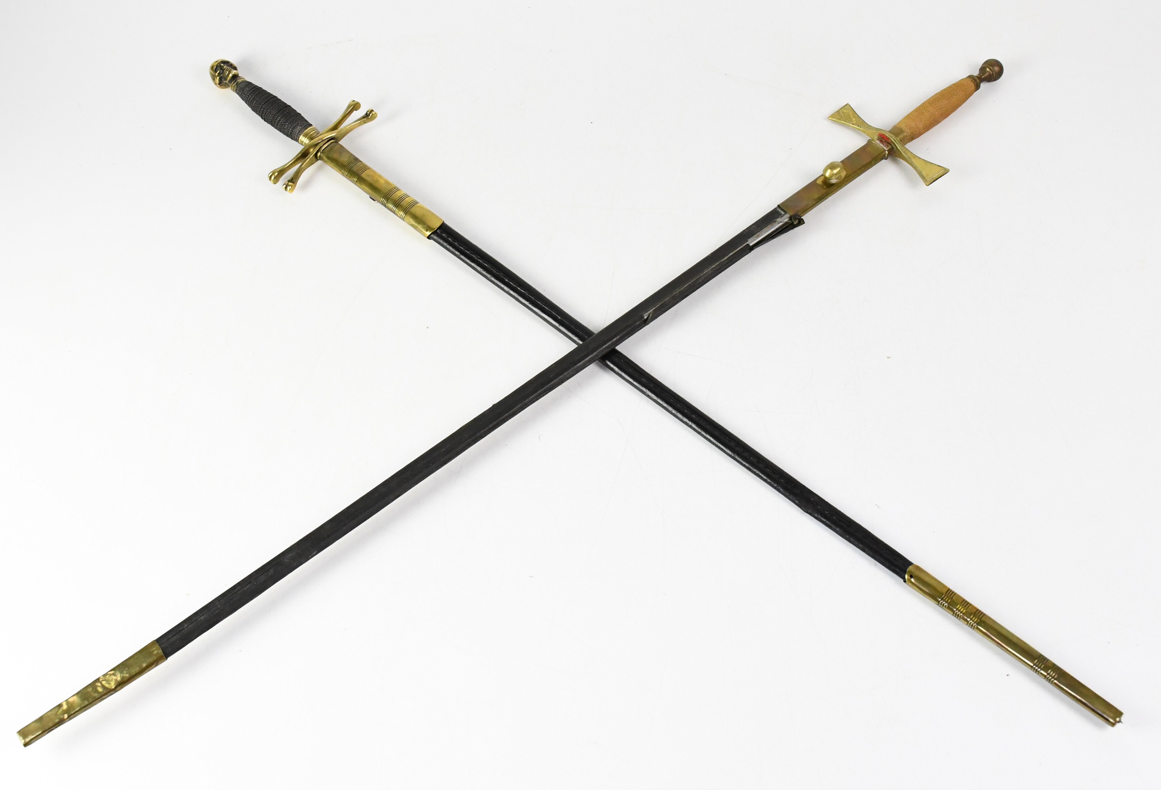 Lot 161 - A Knights Templar ceremonial tabard and