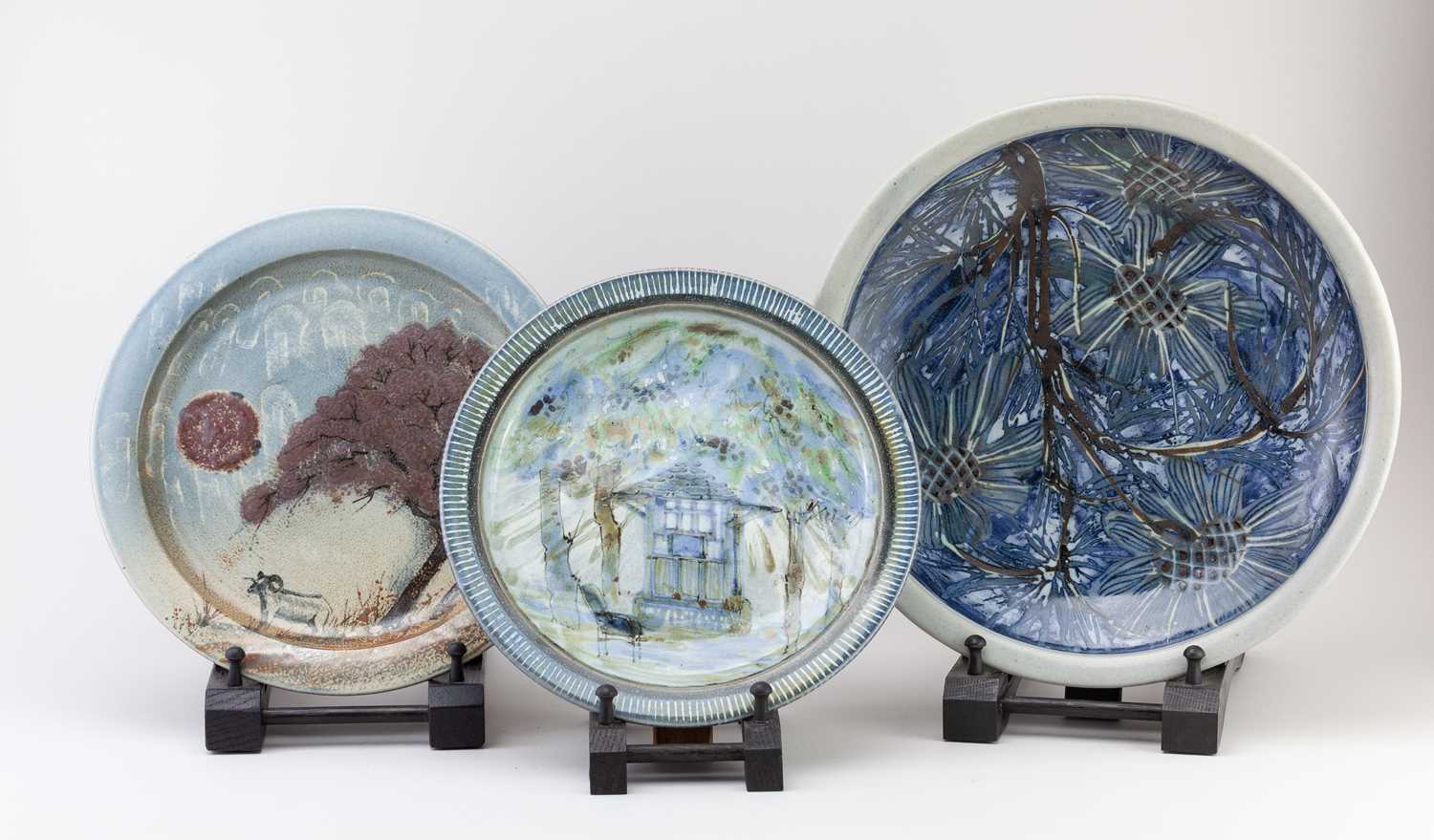 Lot 120 - DAVID EELES (1933-2015); a stoneware
