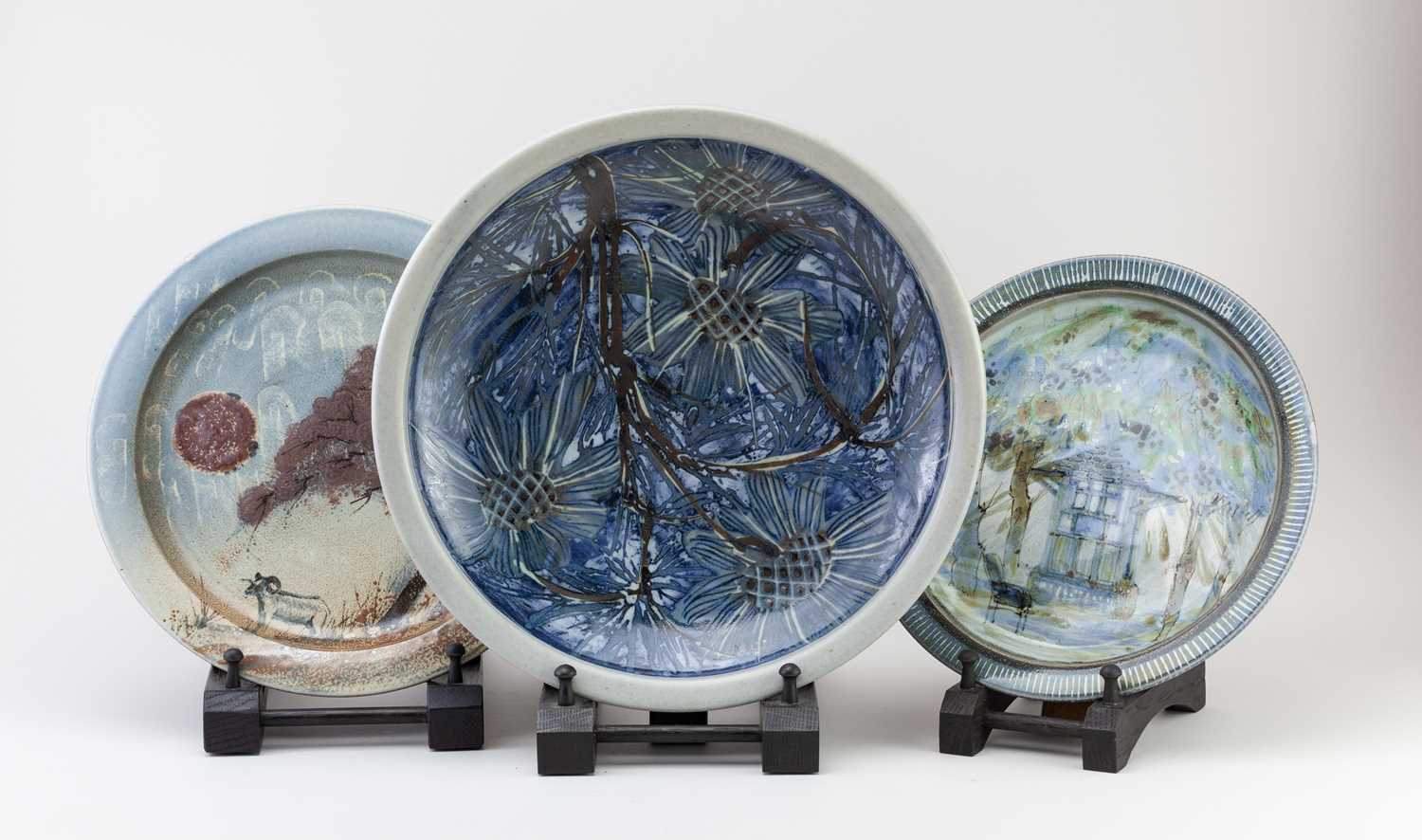 Lot 120 - DAVID EELES (1933-2015); a stoneware