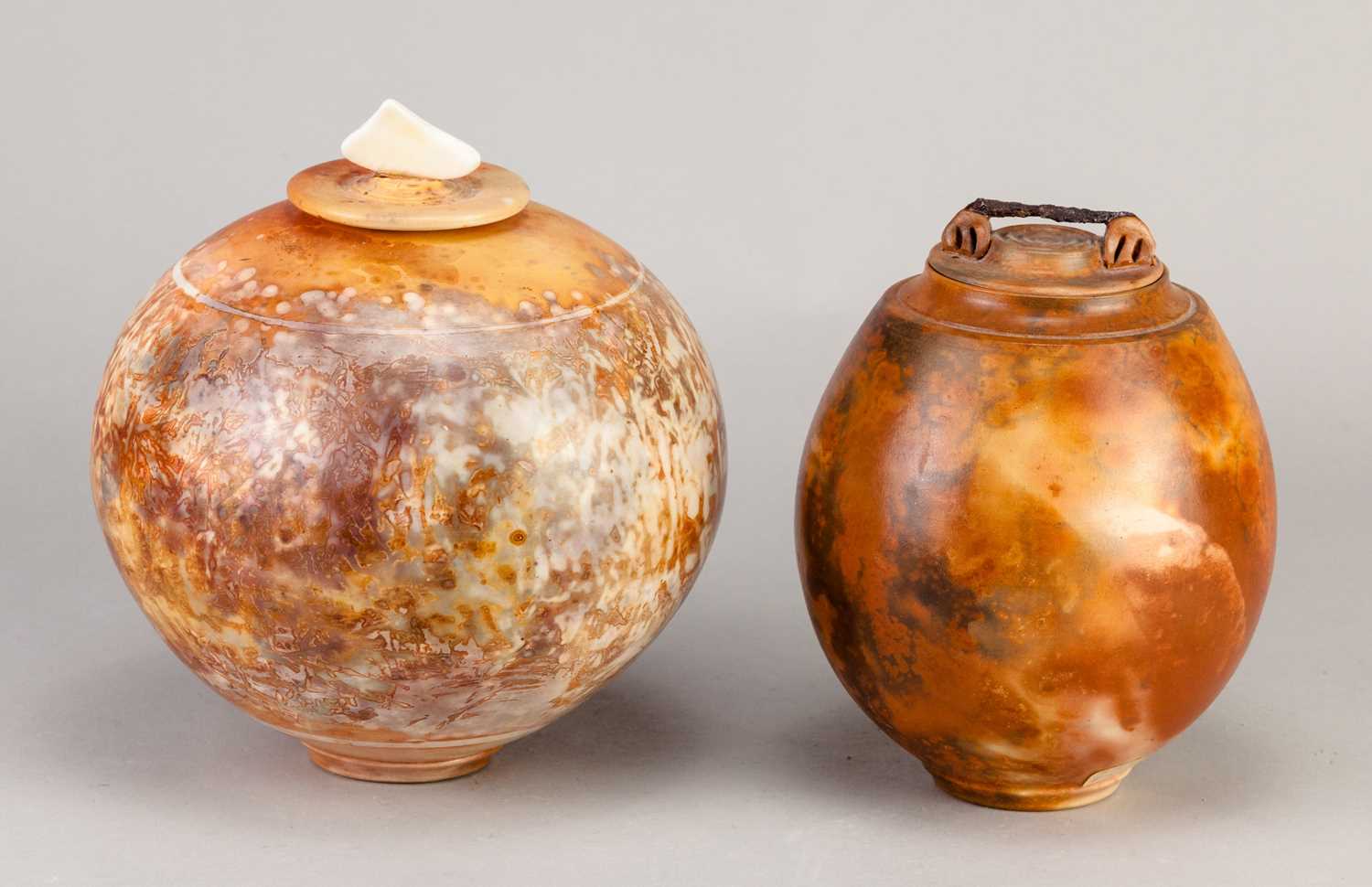 Lot 66 - ARDINE SPITTERS (born 1953); a smoke fired