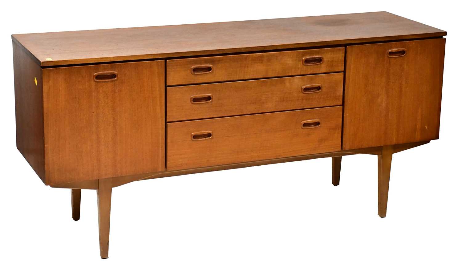 Lot 3 - NATHAN; a 1960/70s teak sideboard, central