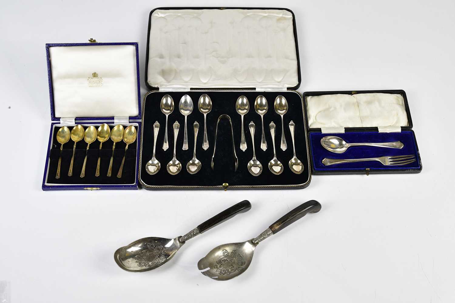 Lot 2280 - FRANCIS HOWARD; a cased set of twelve