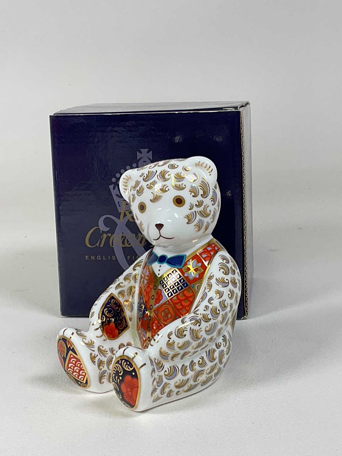 Lot 209 - ROYAL CROWN DERBY; four boxed paperweights